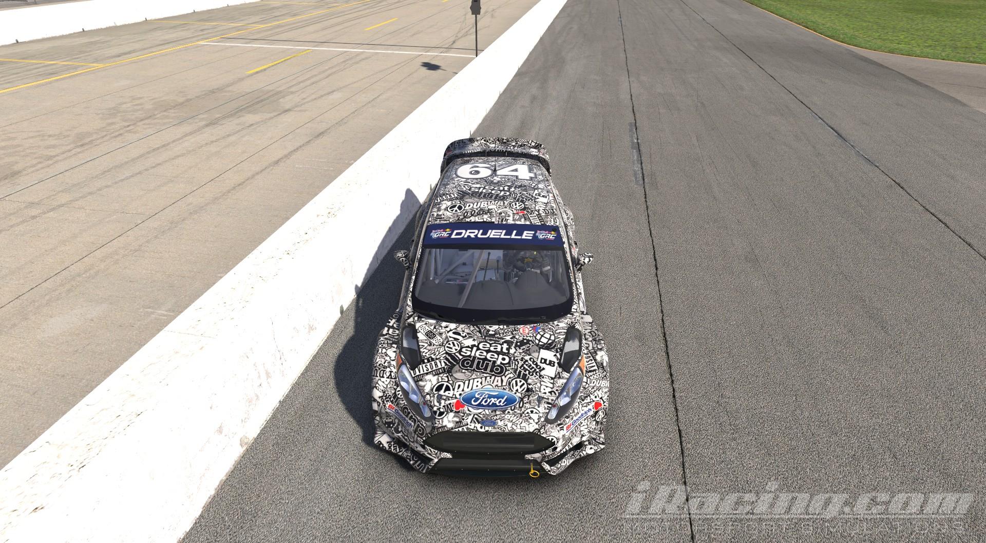 Ford Fiesta Rs WRC Stickers Bomb By 74med by Med Druelle - Trading Paints