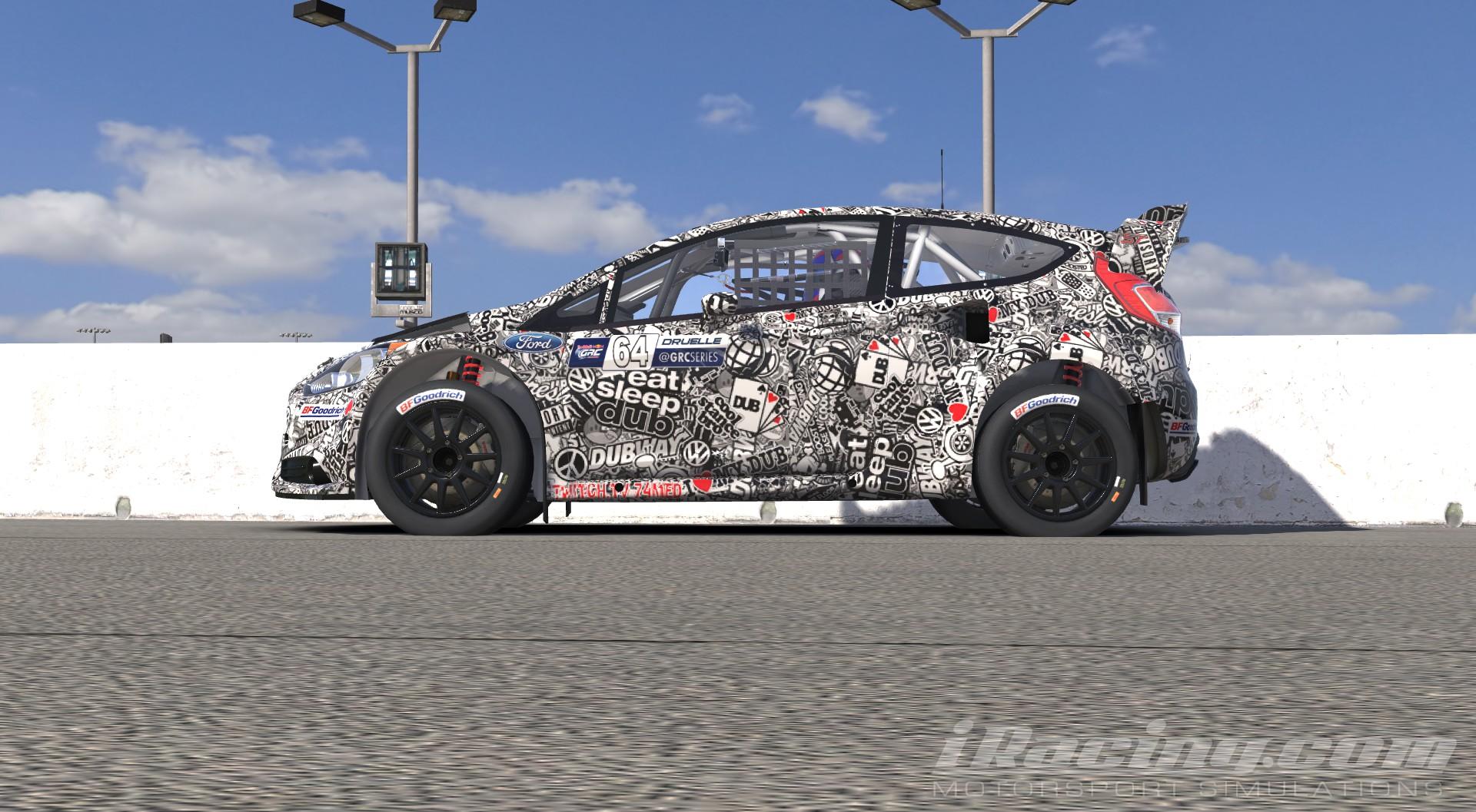 Ford Fiesta Rs WRC Stickers Bomb By 74med by Med Druelle - Trading Paints