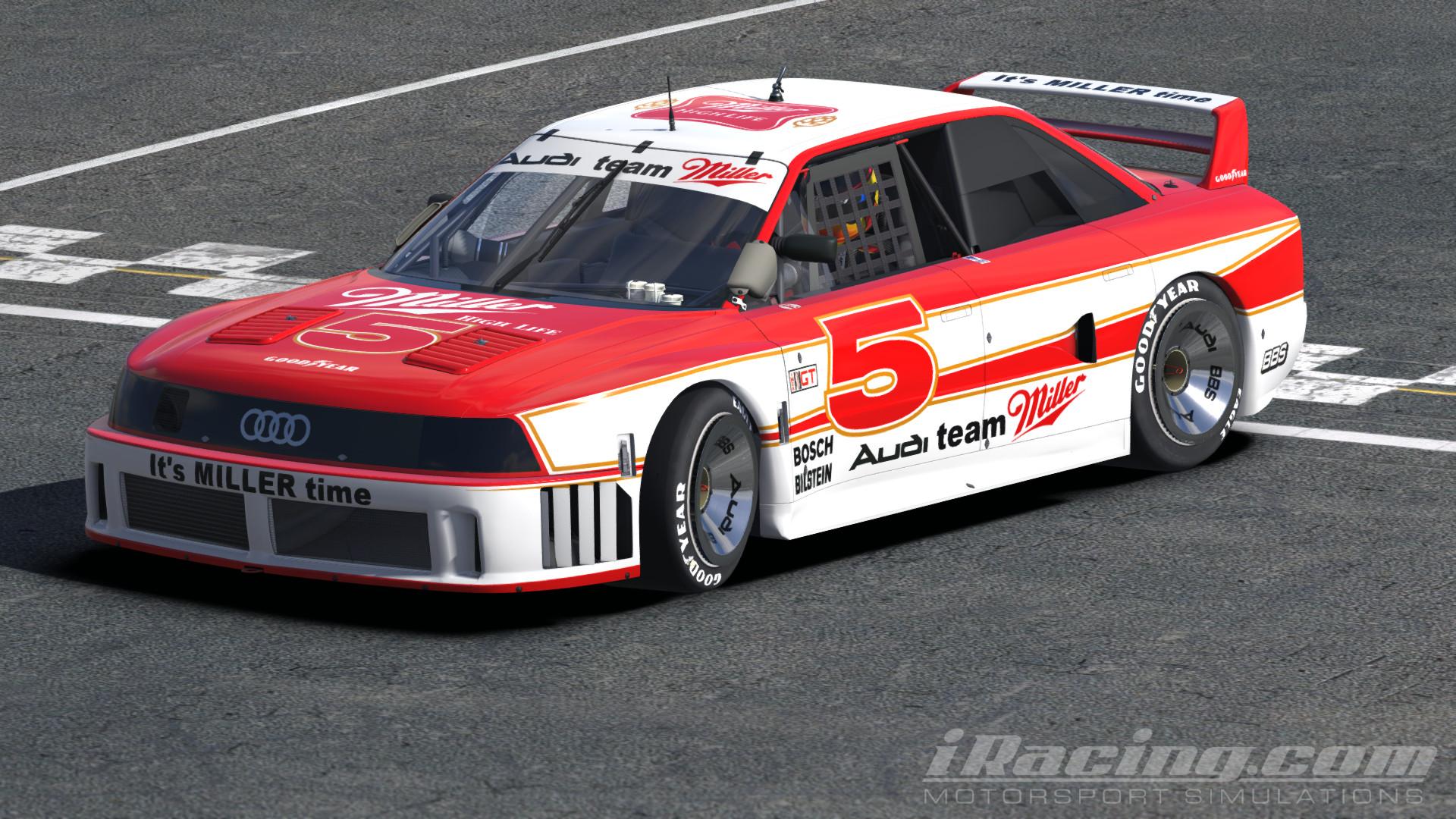Miller Audi 90 GTO - Red version by Christian O. - Trading Paints