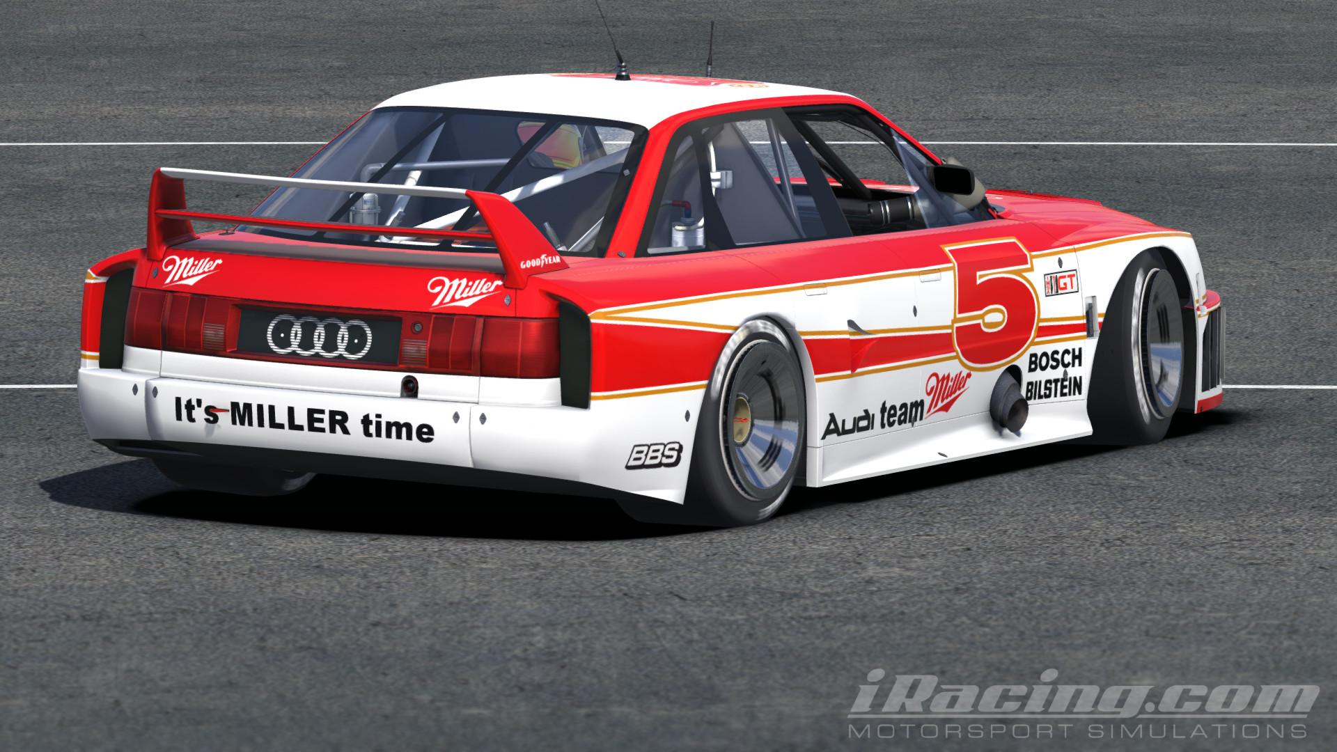 Miller Audi 90 GTO - Red version by Christian O. - Trading Paints
