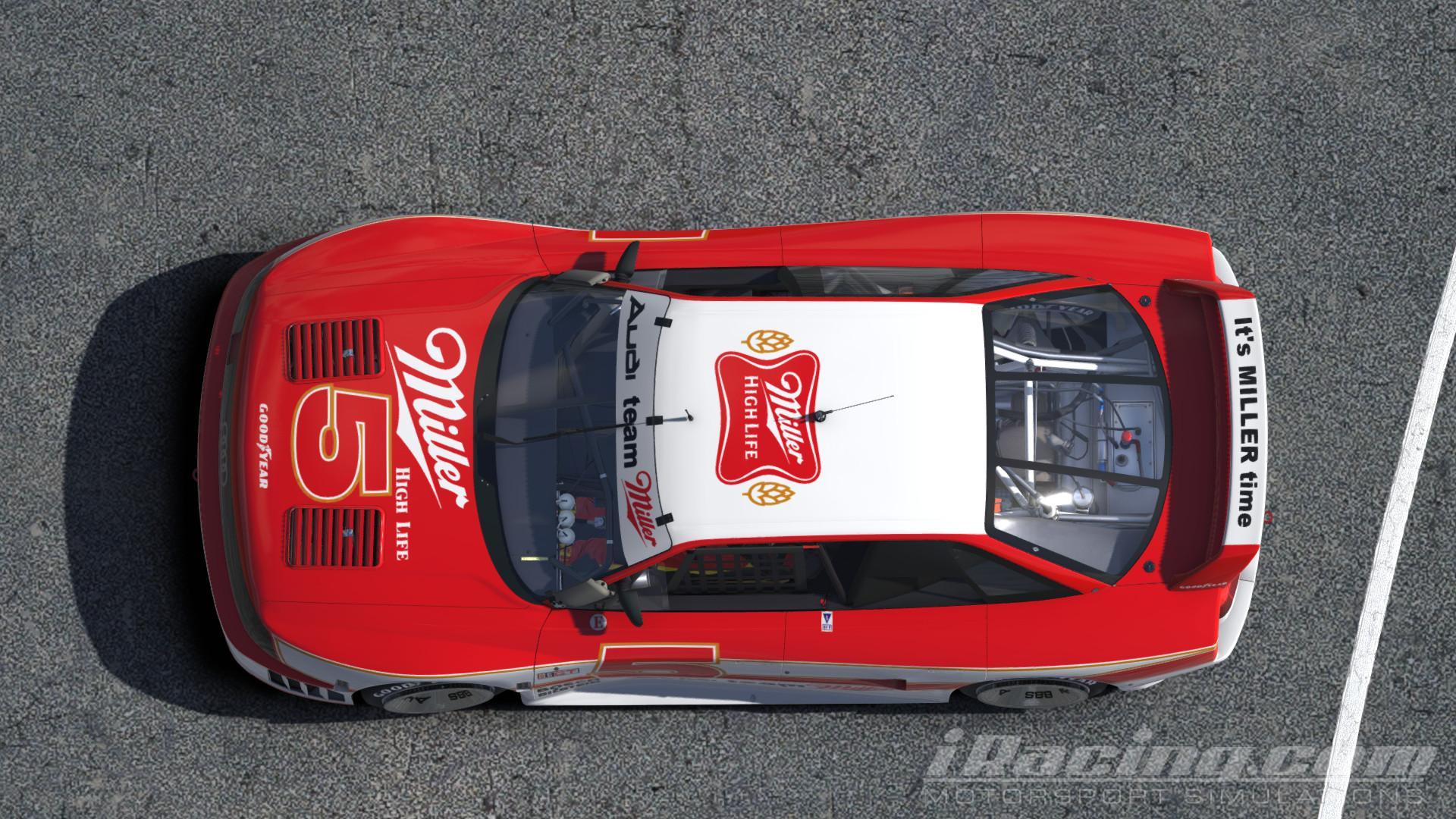 Miller Audi 90 GTO - Red version by Christian O. - Trading Paints