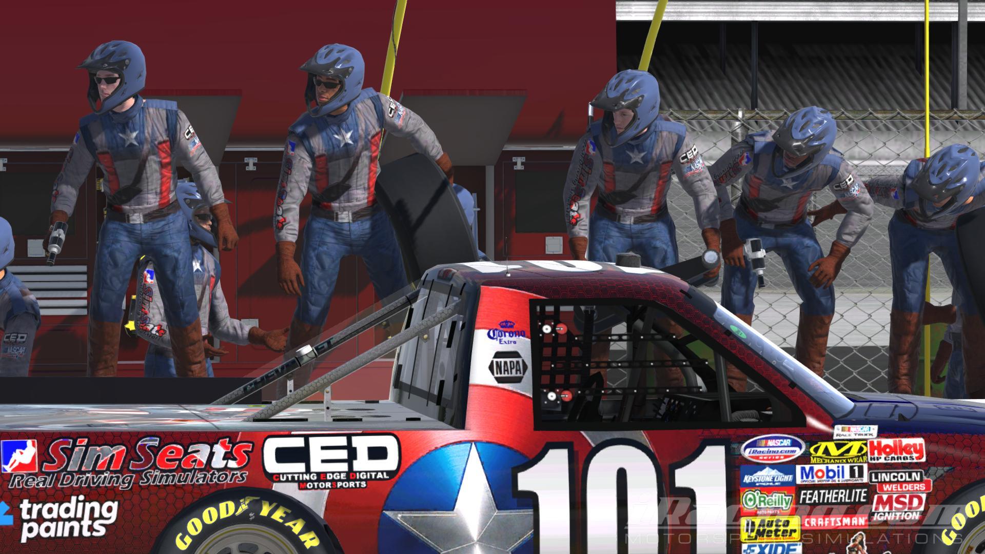 Captn America Winter Soldier /Sim Seats driver suit. by Marshall W ...