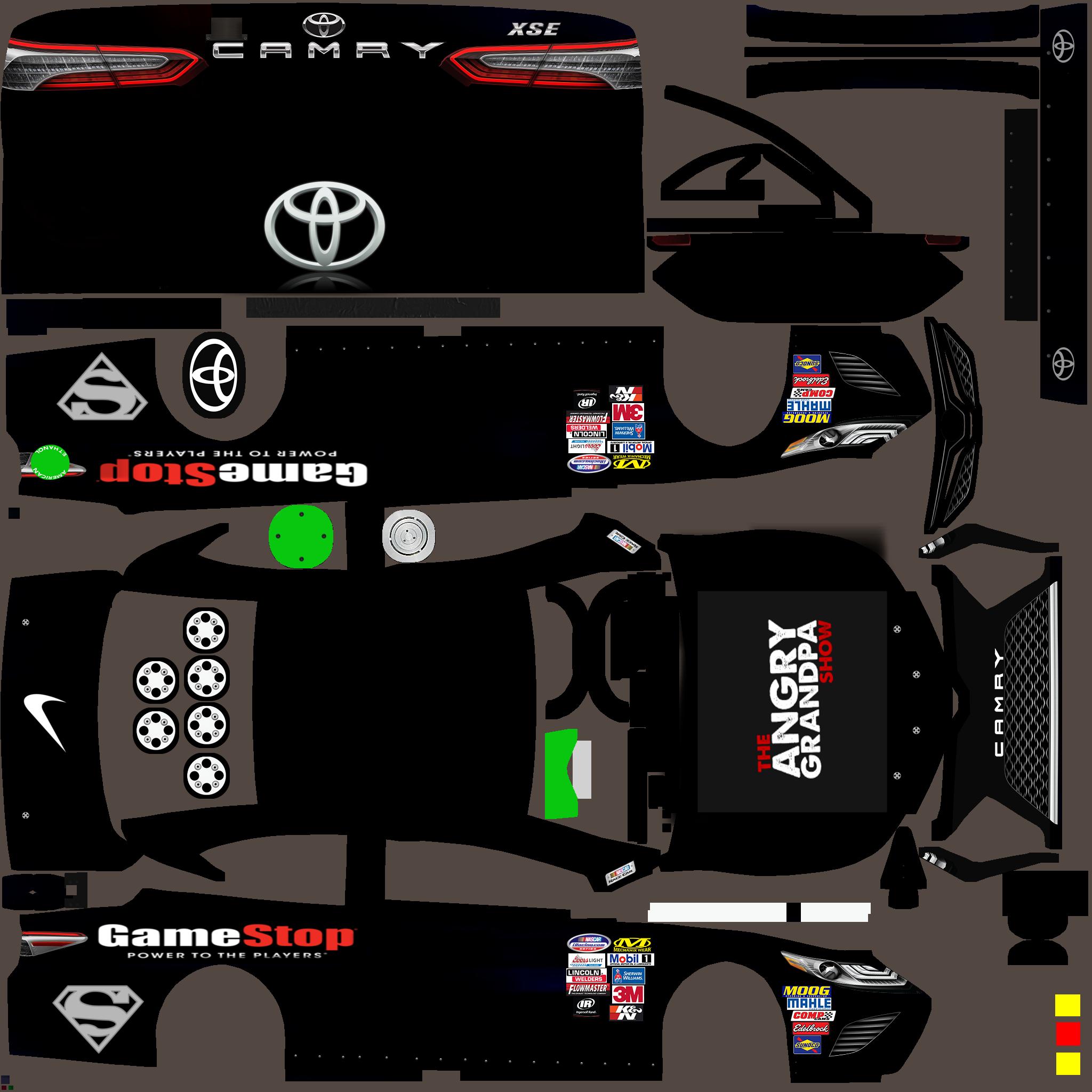 AGP PAINT FOR CAMRY IRACING by Zachary C T. - Trading Paints