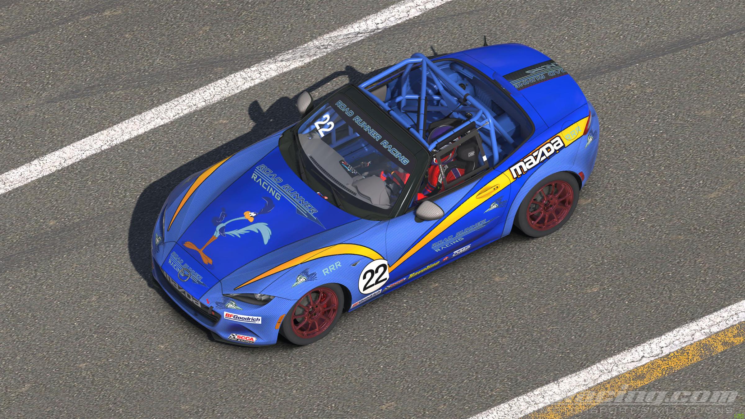 Mazda MX5 » Road Runner Racing by Dave Thuet - Trading Paints