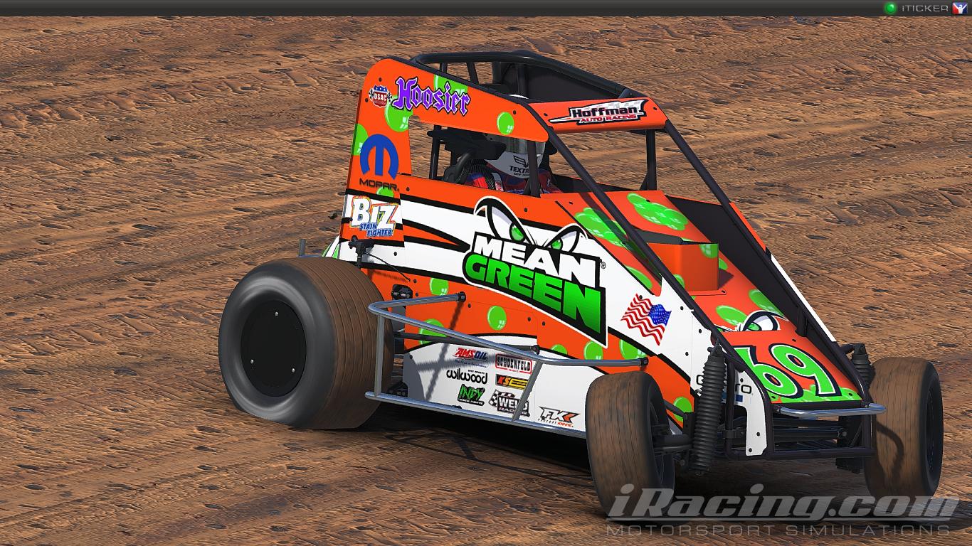 Hoffman Racing #69 midget by Jake Boyer - Trading Paints