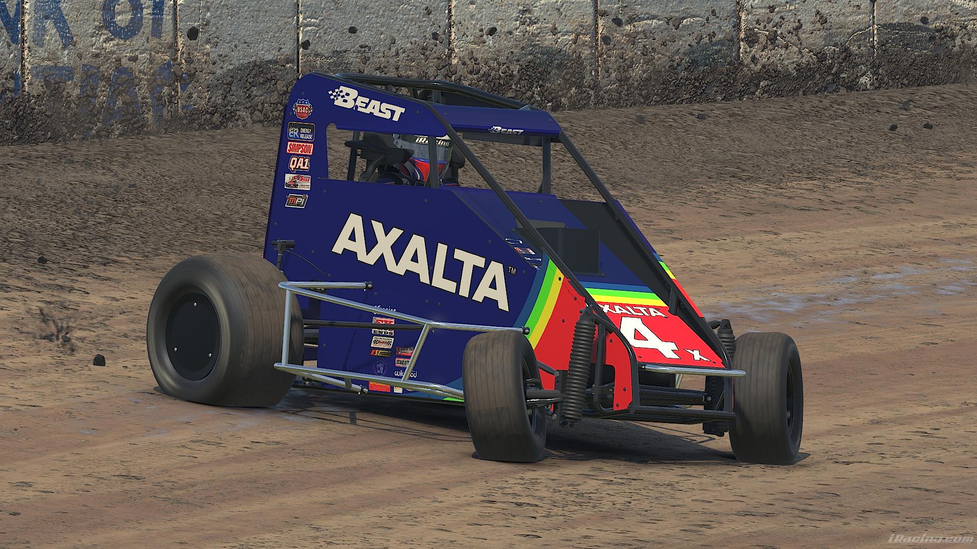 2018 Axalta (Throwback) by Jeffrey Stanton - Trading Paints