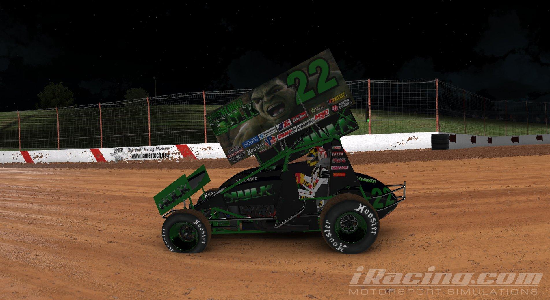 Dirt Sprint The Hulk by John Fowler2 - Trading Paints