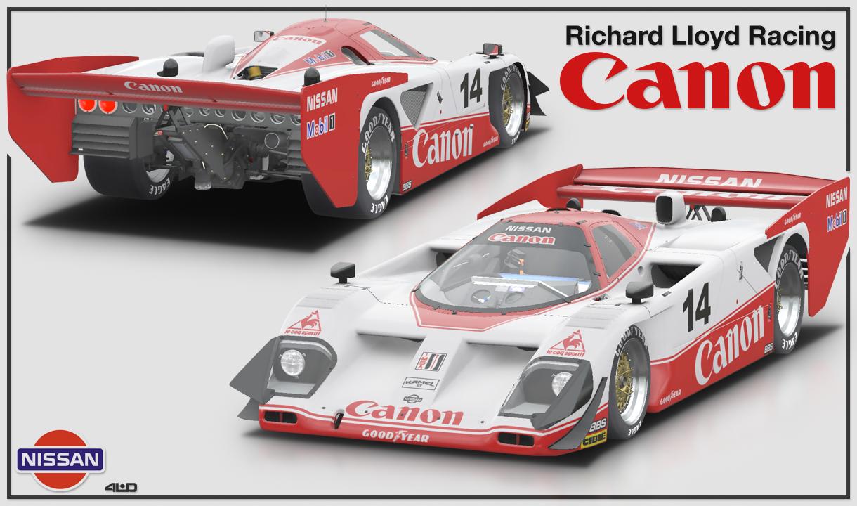 Richard Lloyd Racing / Canon [Fictional late 80s] #14 by Peter Leonard ...