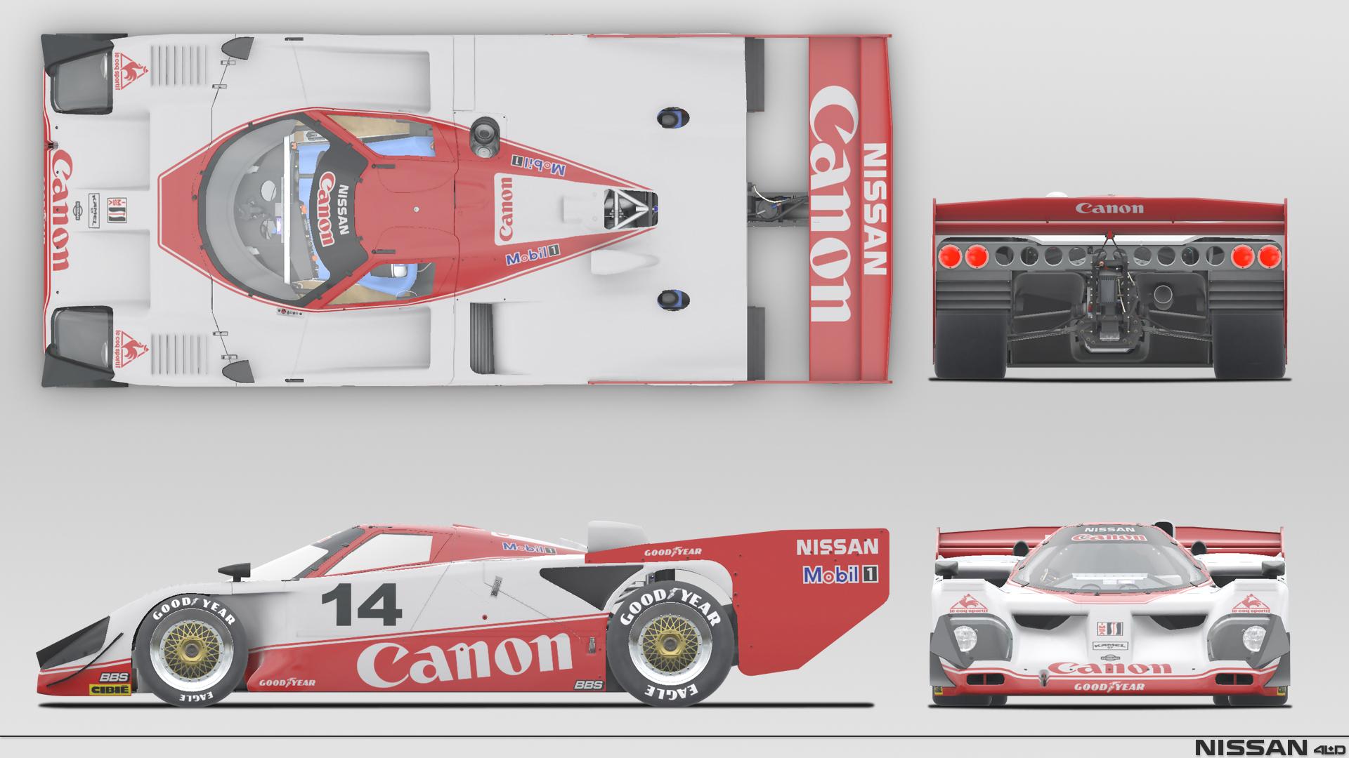 Richard Lloyd Racing / Canon [Fictional late 80s] #14 by Peter Leonard ...