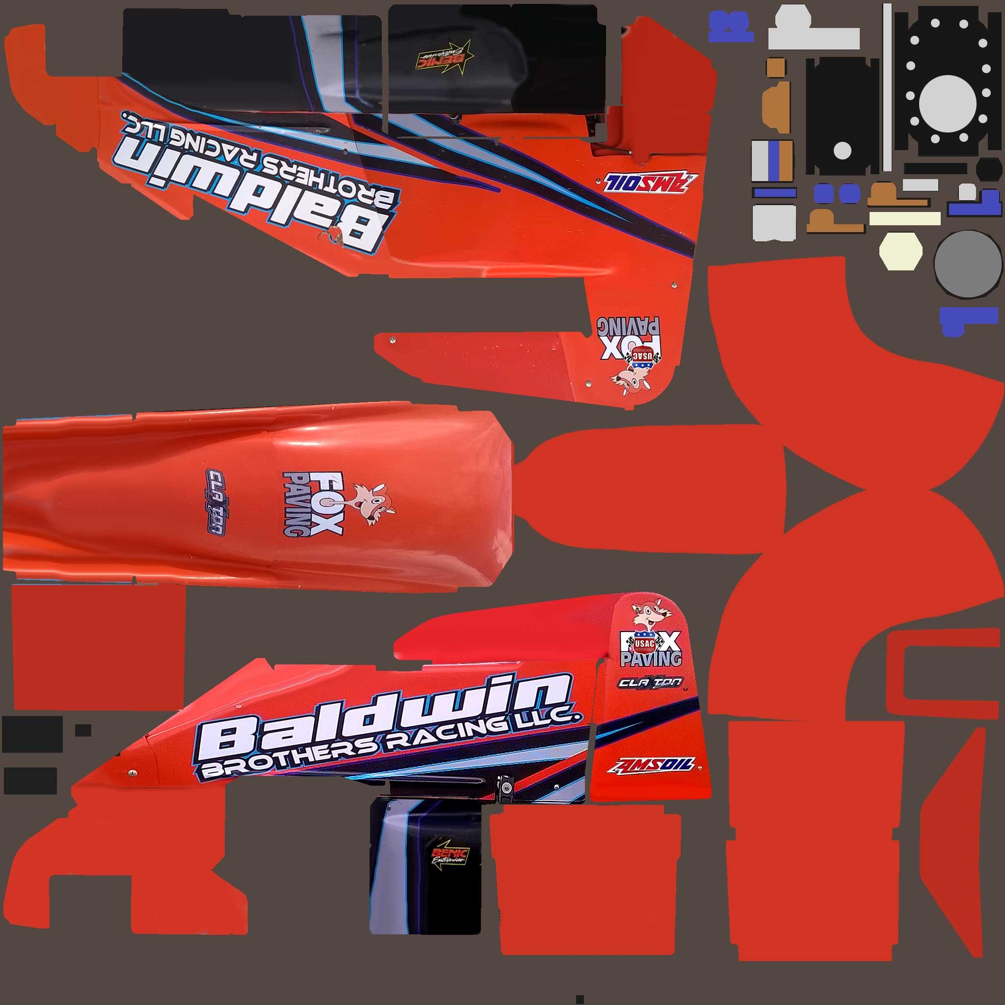 Baldwin Midget by Rodney Evans - Trading Paints