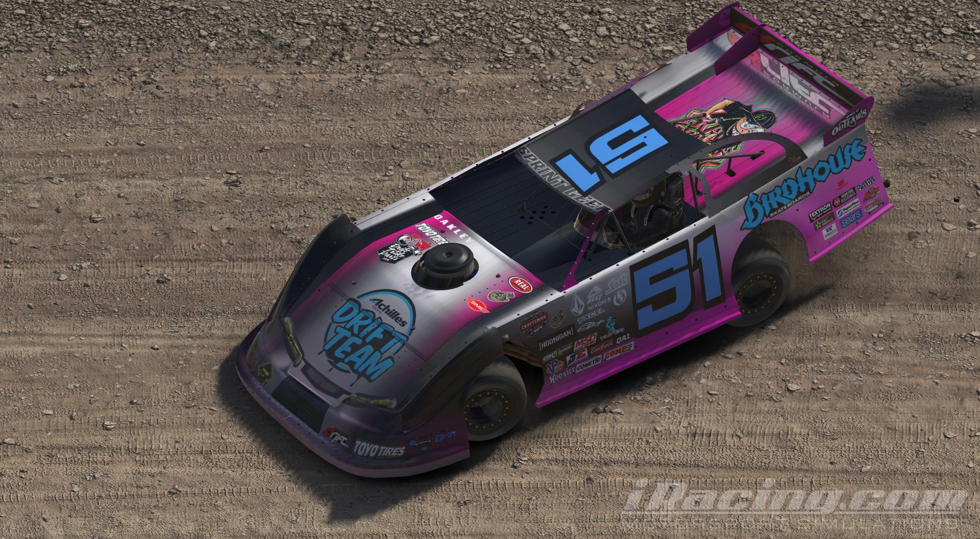pink late by Benjaman Hickman - Trading Paints