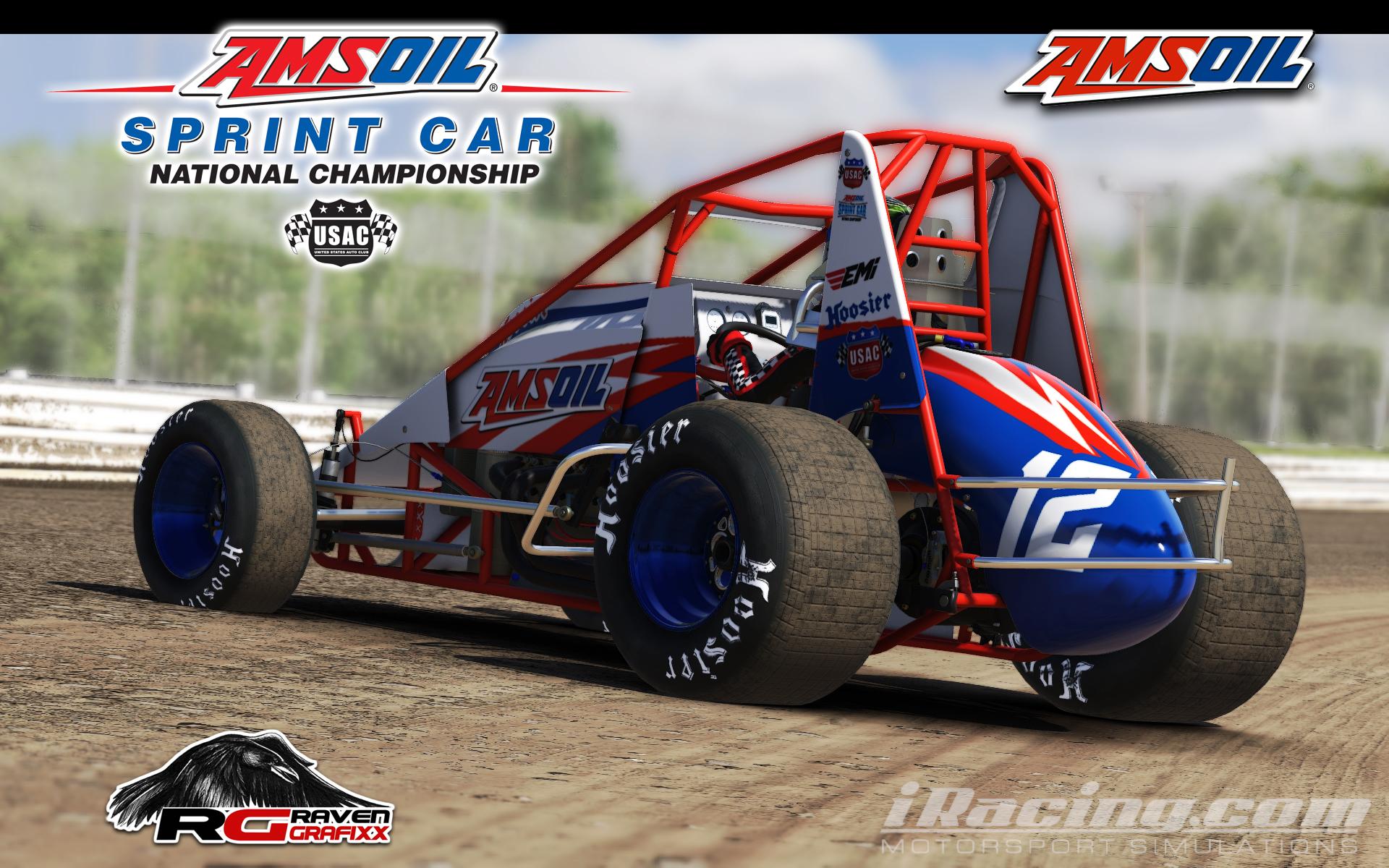 Amsoil Dirt Sprint USAC by Doyle Lowrance - Trading Paints