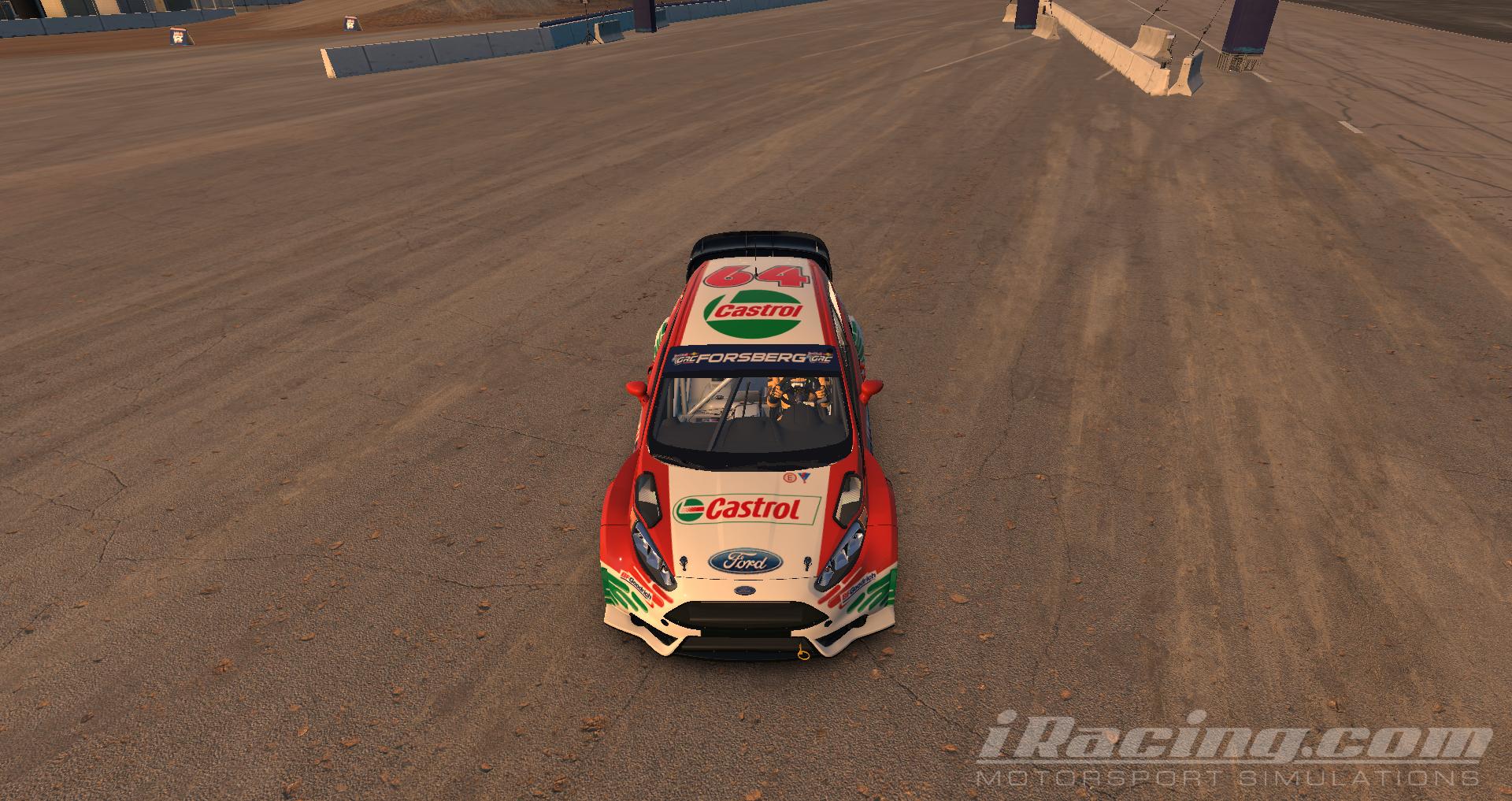 Fiesta WRC Castrol by Peter Forsberg - Trading Paints
