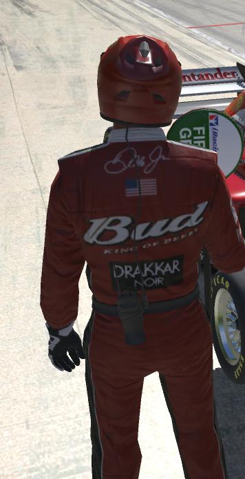 Dale Jr. Pre Hendricks Bud Suit by Dale B. - Trading Paints