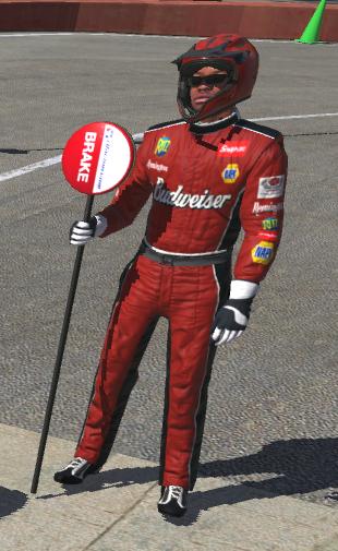 Dale Jr. Pre Hendricks Bud Suit by Dale B. - Trading Paints