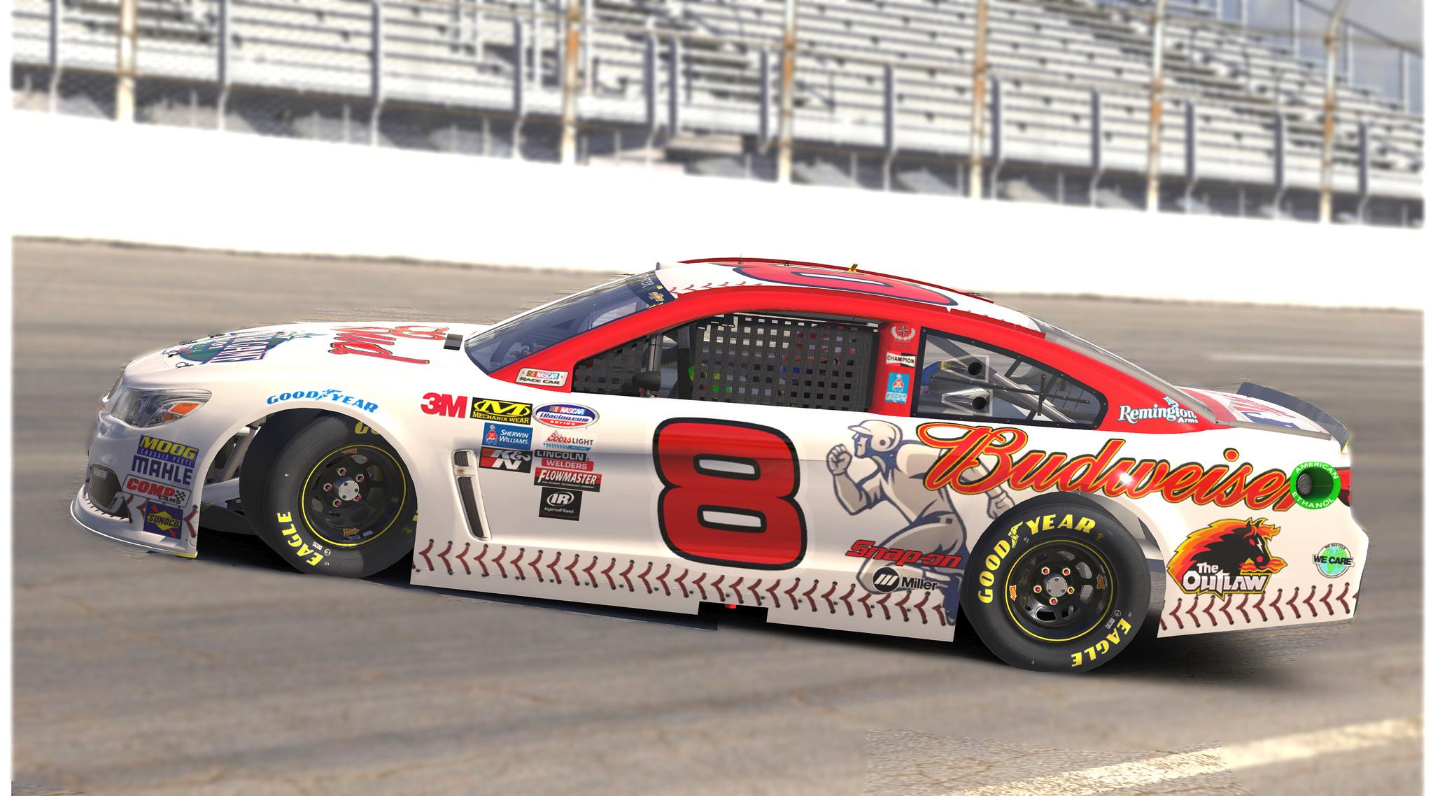 Bud Baseball Chevrolet SS by Rod Fausnaugh - Trading Paints