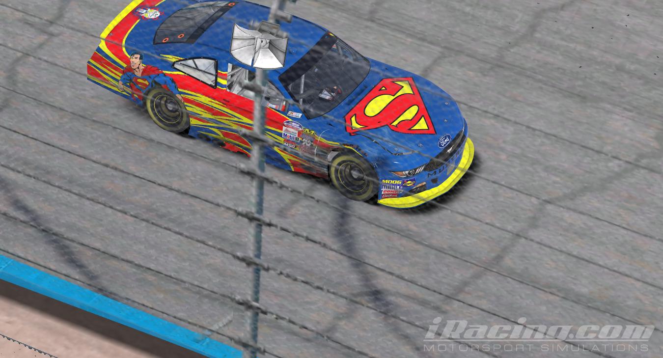 superman Ford Mustang Class B 2013 by Robert Bellinger - Trading Paints