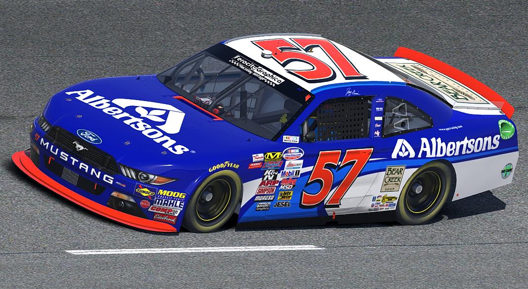 2002 #57 Jason Keller Albertsons Ford (Busch Series) by Scott Mitton ...