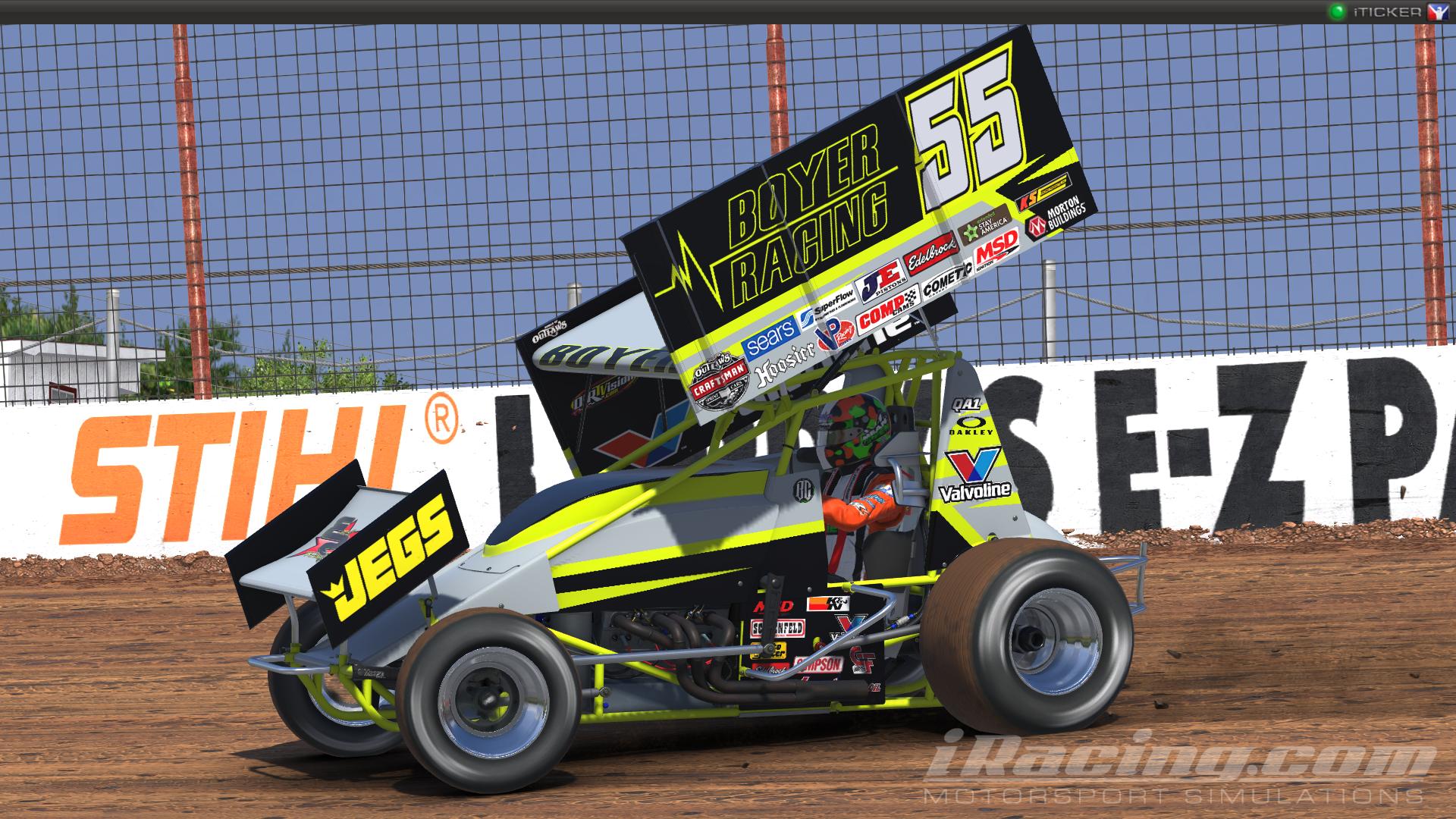 Boyer Racing Sprintcar by Jake Boyer - Trading Paints