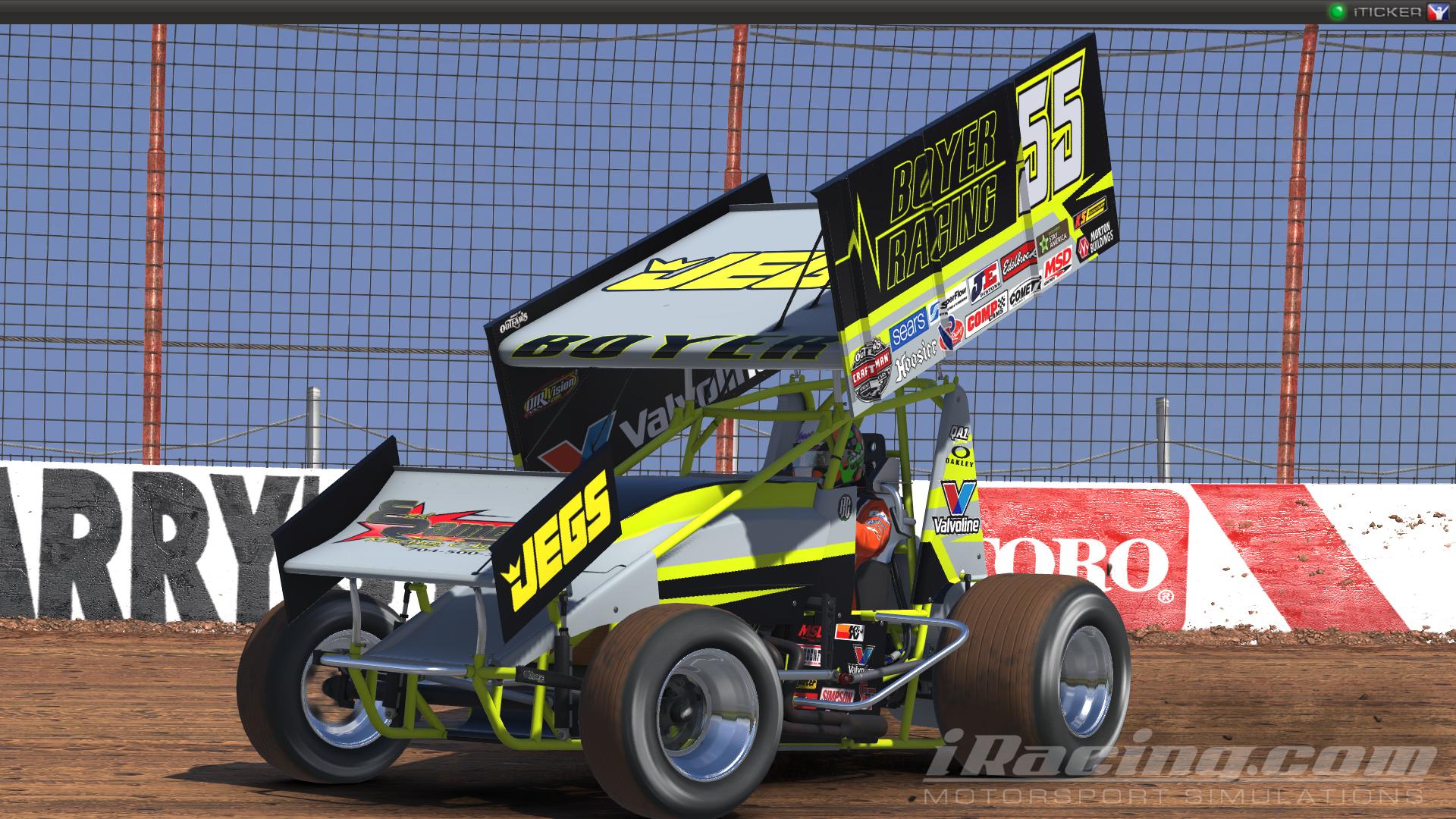 Boyer Racing Sprintcar by Jake Boyer - Trading Paints
