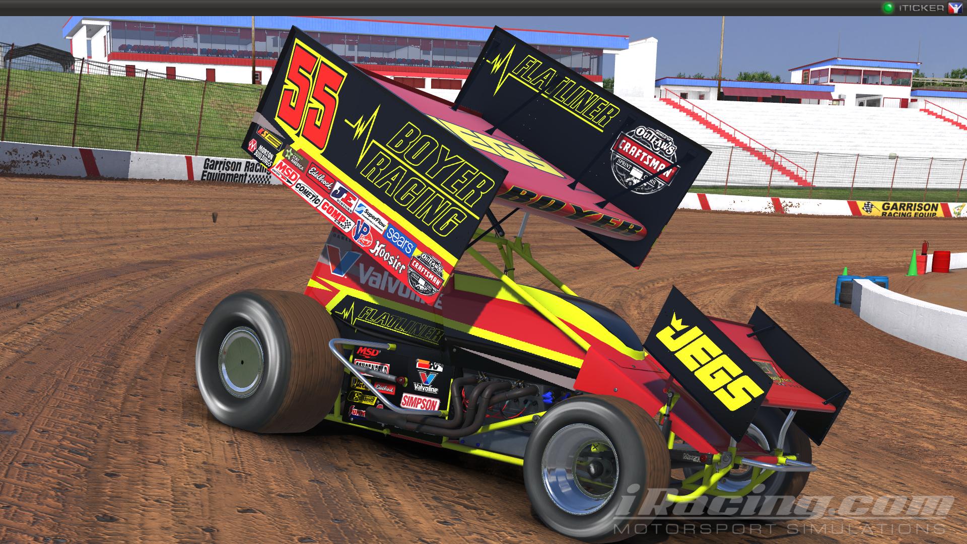 Boyer Racing V2 Sprintcar by Jake Boyer - Trading Paints