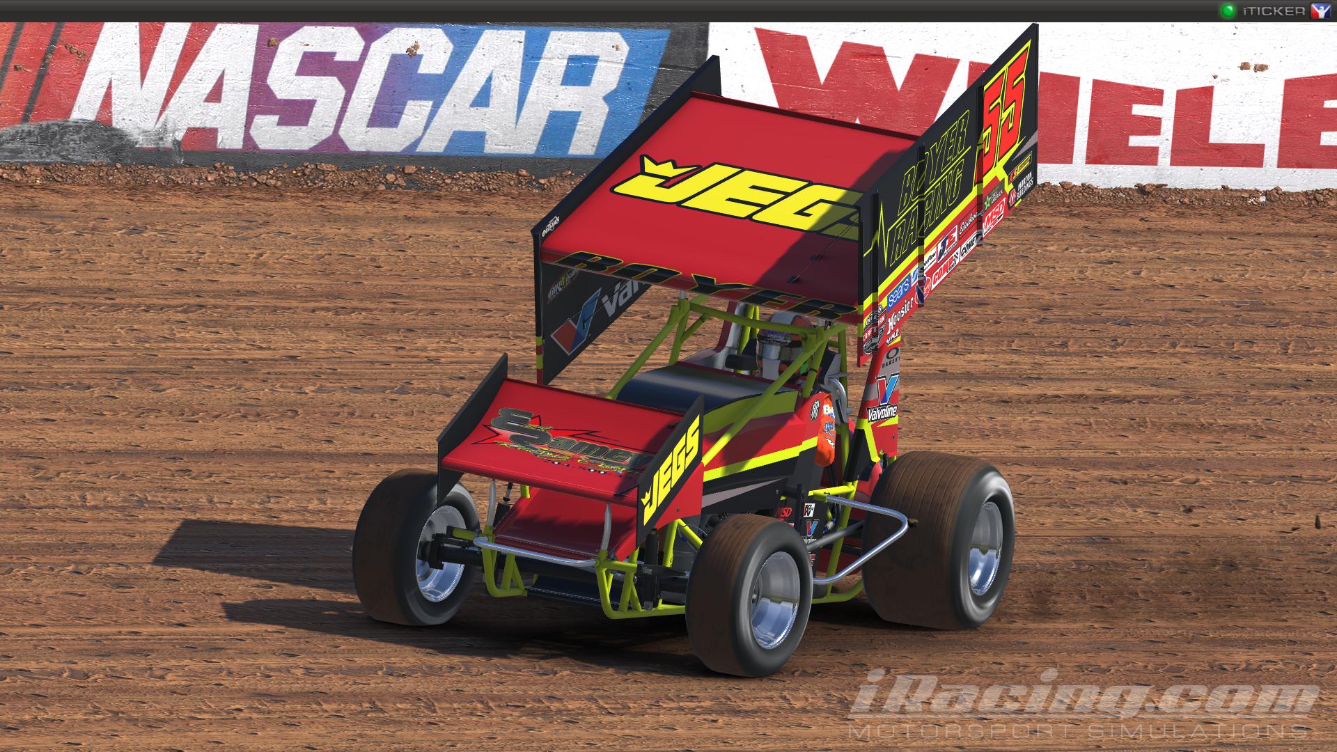 Boyer Racing V2 Sprintcar by Jake Boyer - Trading Paints