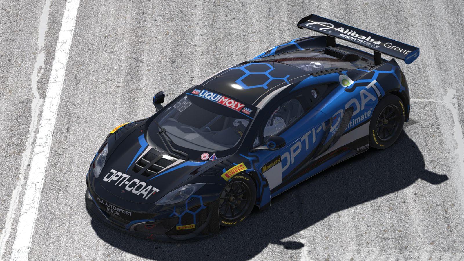 Opti-Coat Racing Bathurst 12hrs Mclaren MP4 by Stephane Parent ...