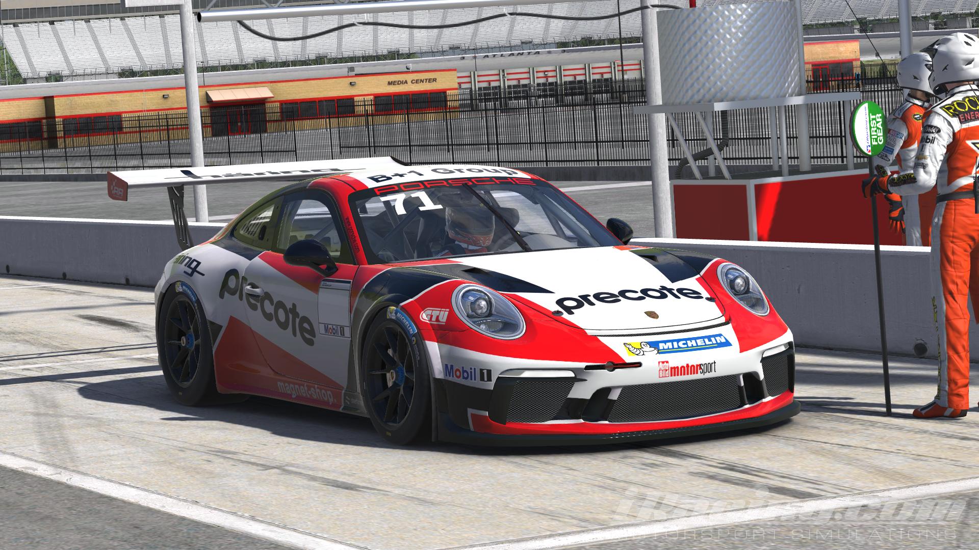 Porsche 911 Cup Precote by Udo Washeim - Trading Paints