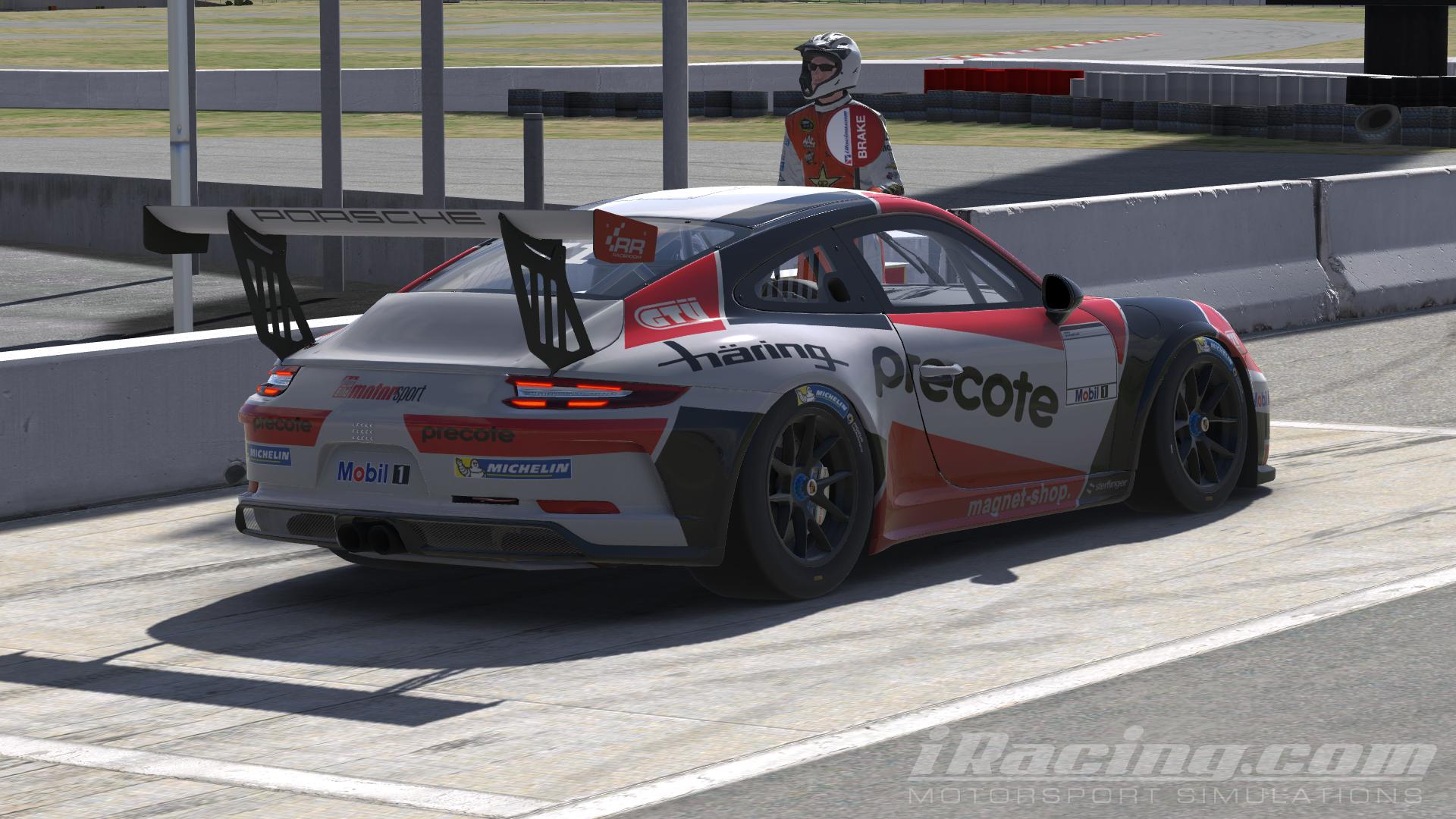 Porsche 911 Cup Precote by Udo Washeim - Trading Paints