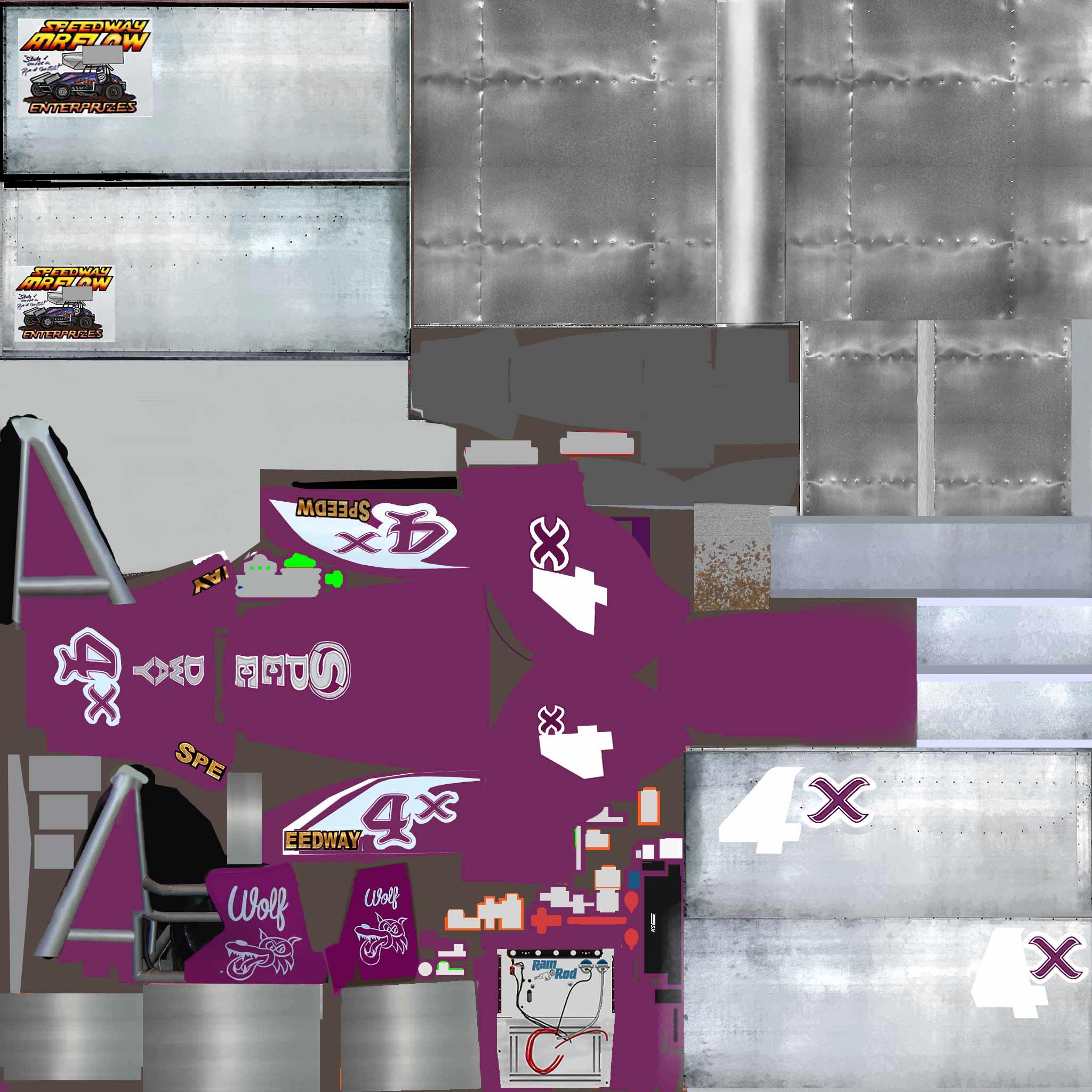 4x WoO by Rodney Evans - Trading Paints