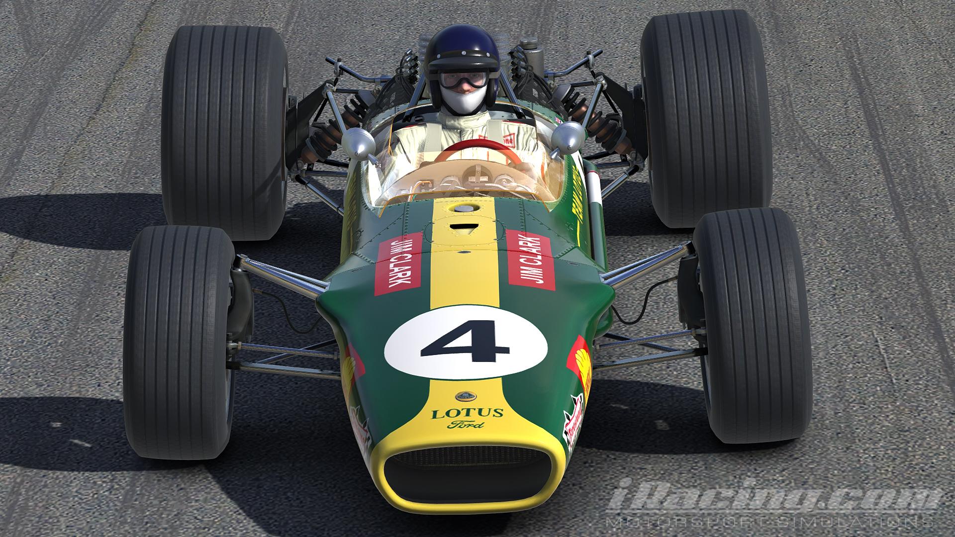 Jim Clark 1968 works Lotus 49 by Simon J Shaw - Trading Paints