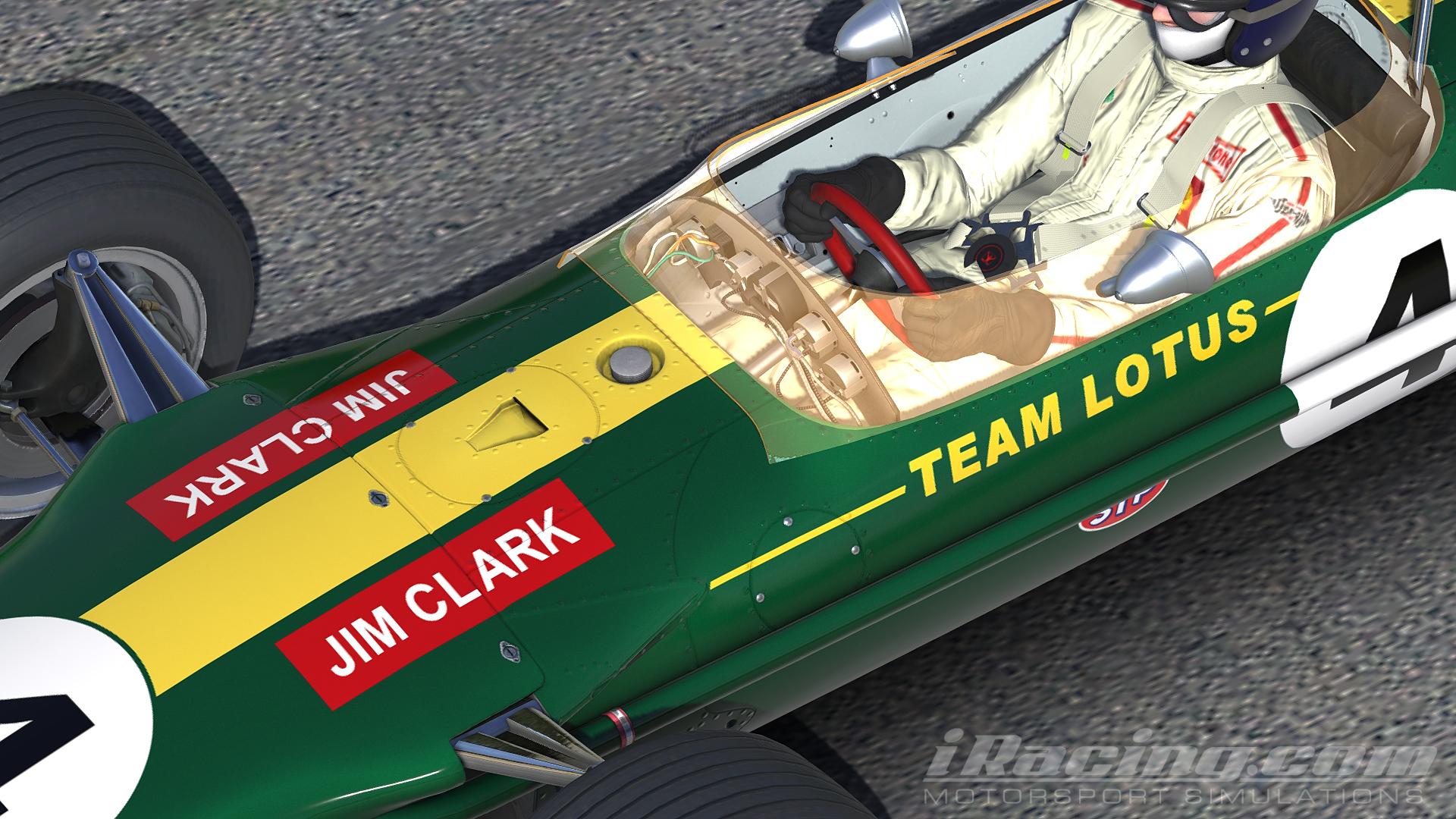 Jim Clark 1968 works Lotus 49 by Simon J Shaw - Trading Paints
