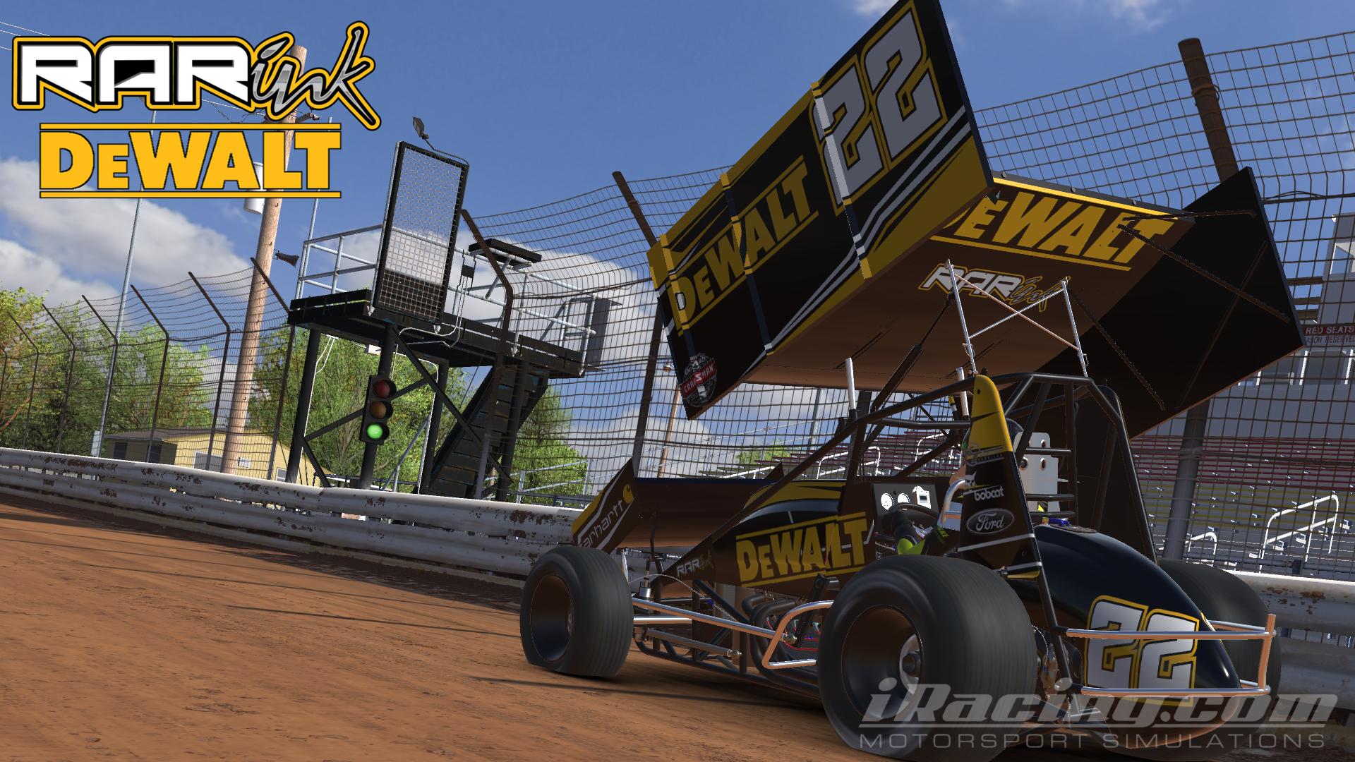 DEWALT Carhartt sprint car by Brady Rarick - Trading Paints