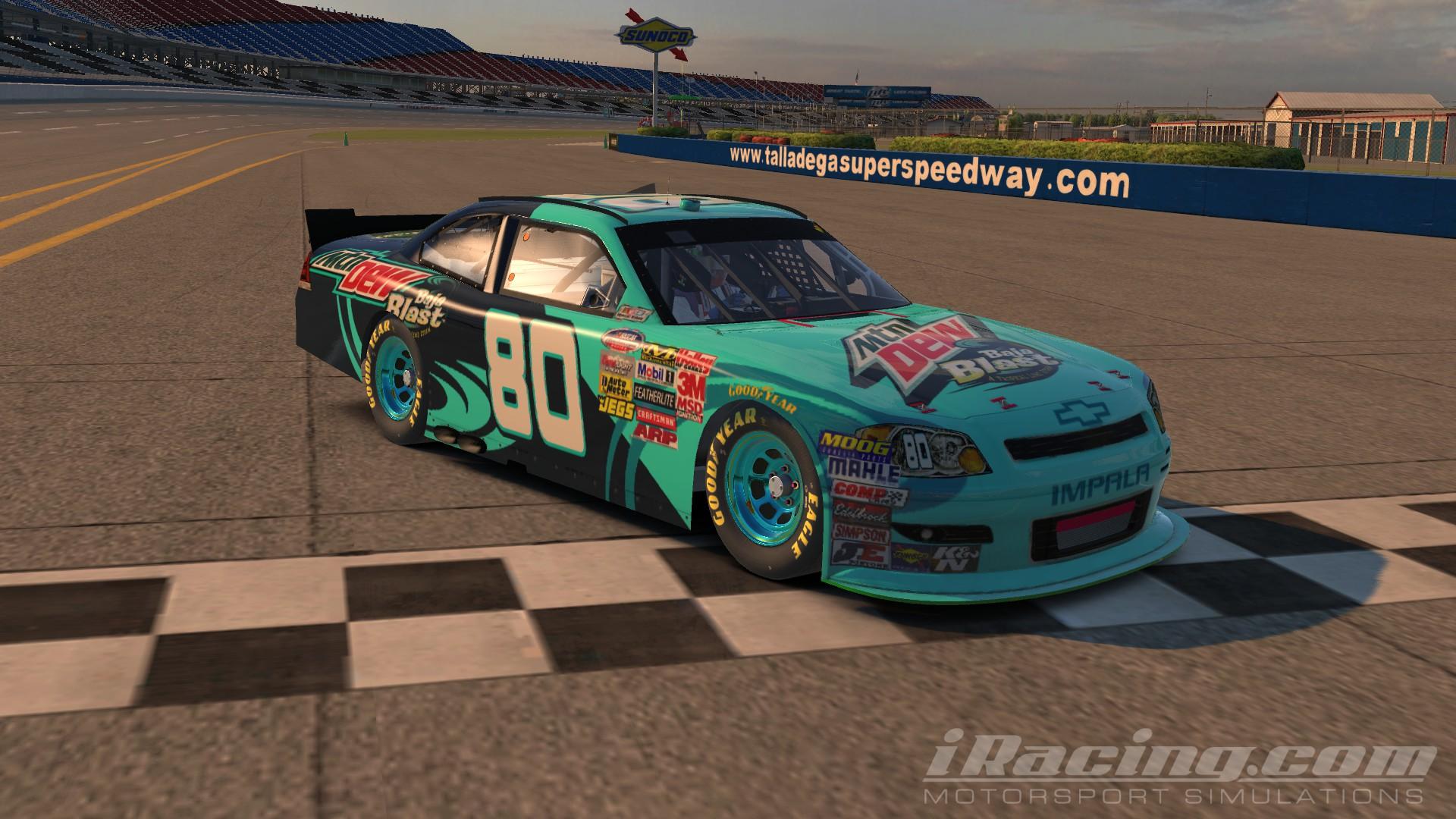 NASCAR Nationwide: MTNDEW Baja Blast by Russell Caney - Trading Paints