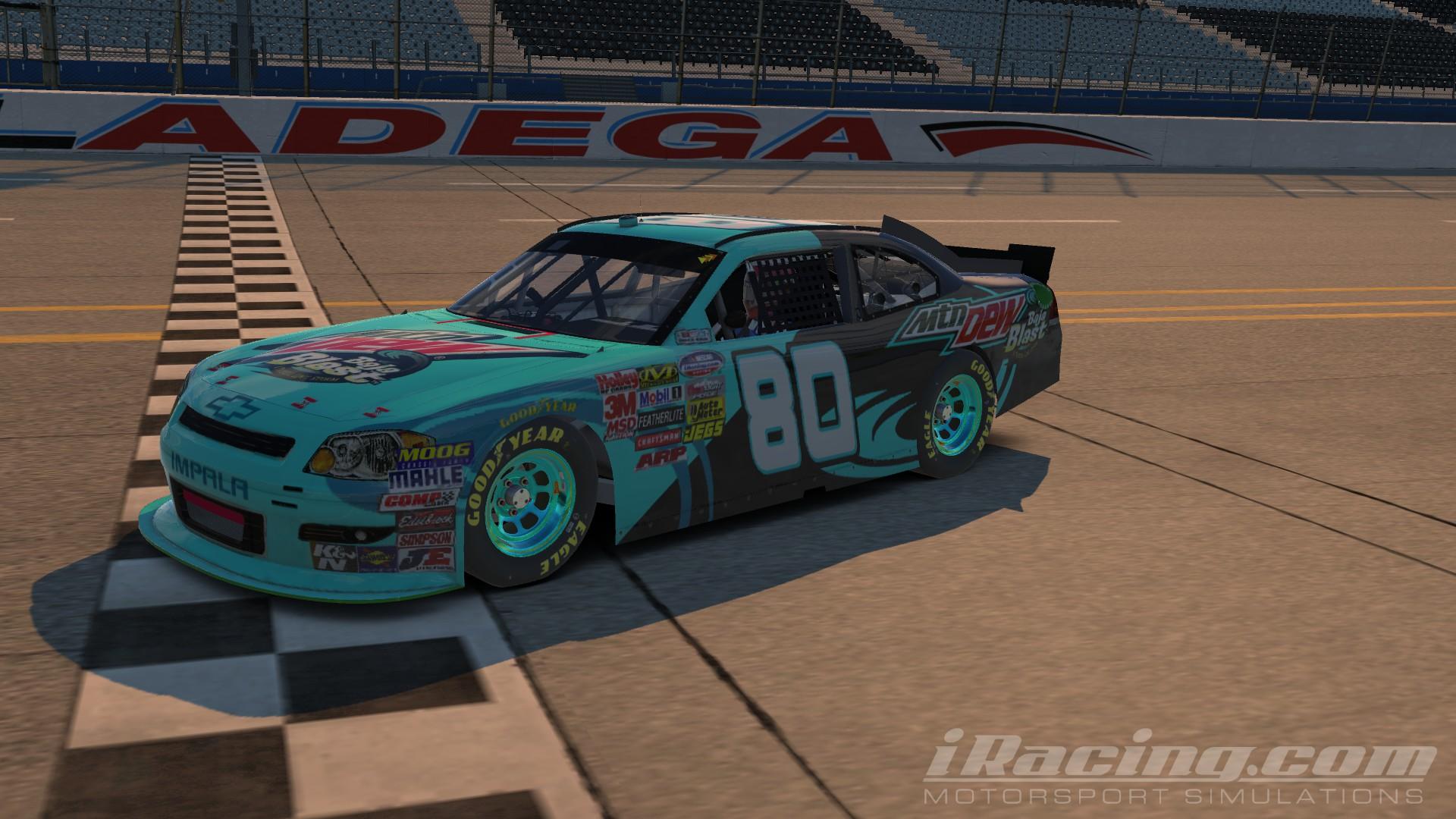 NASCAR Nationwide: MTNDEW Baja Blast by Russell Caney - Trading Paints