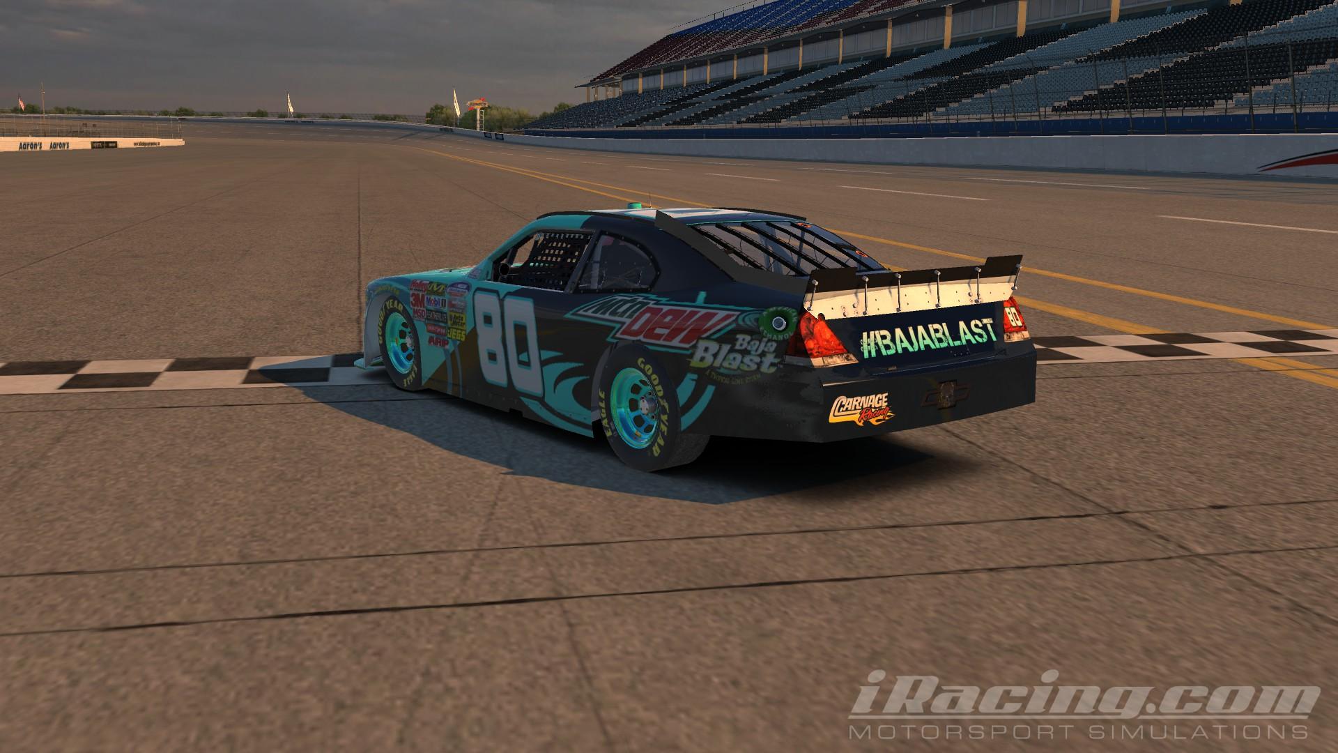 NASCAR Nationwide: MTNDEW Baja Blast by Russell Caney - Trading Paints