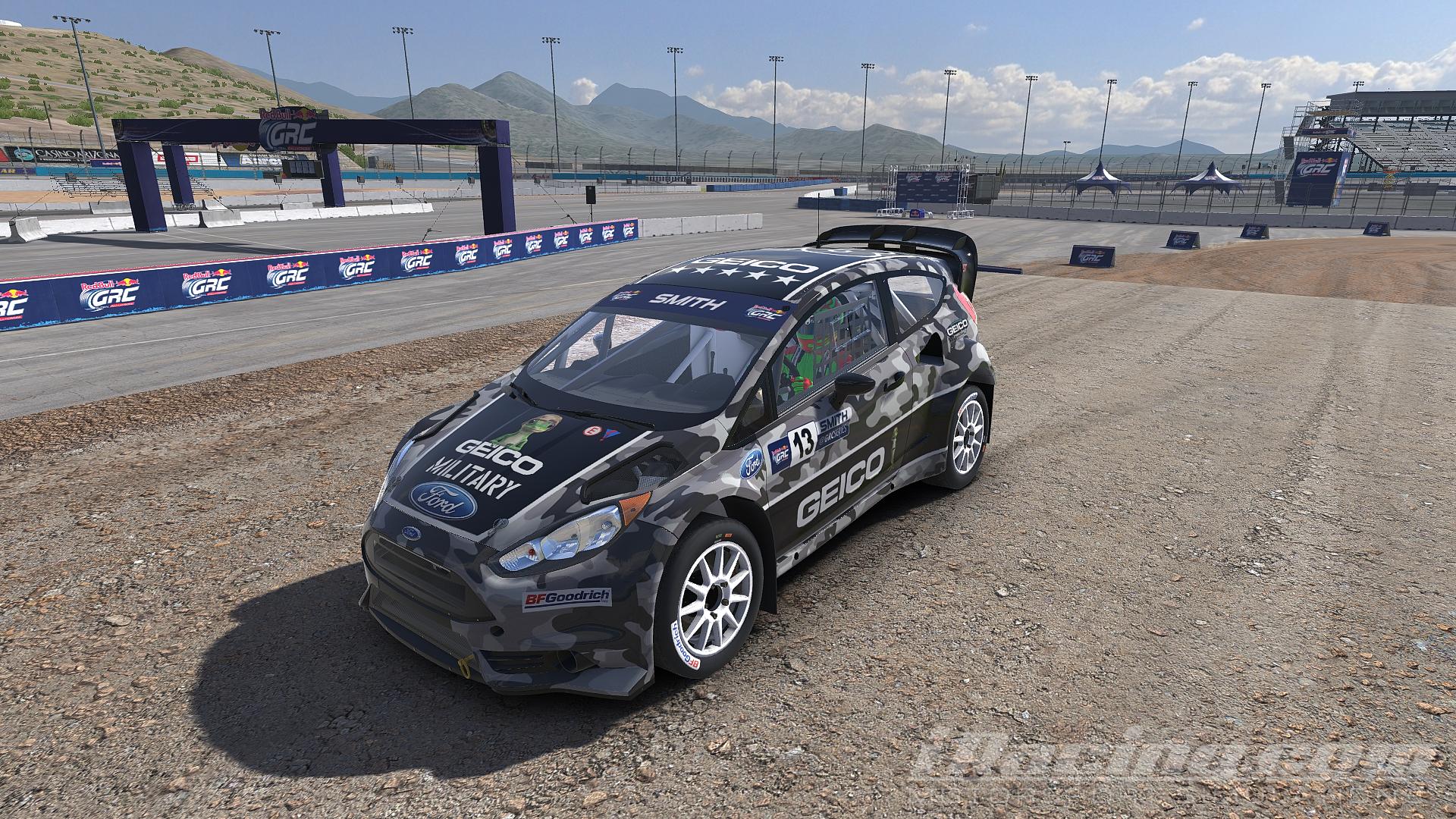 Steve McIntosh Geico Grey Camo by Bandit Smith - Trading Paints
