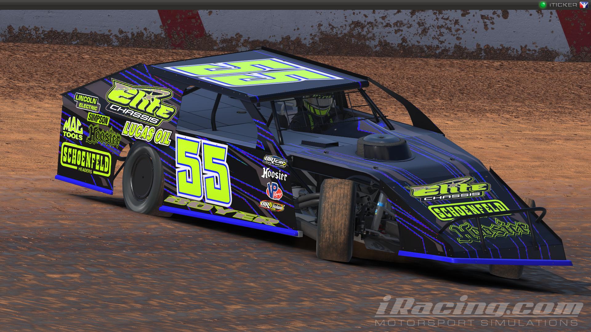 Elite Chassis Neon Mod V3 by Jake Boyer - Trading Paints