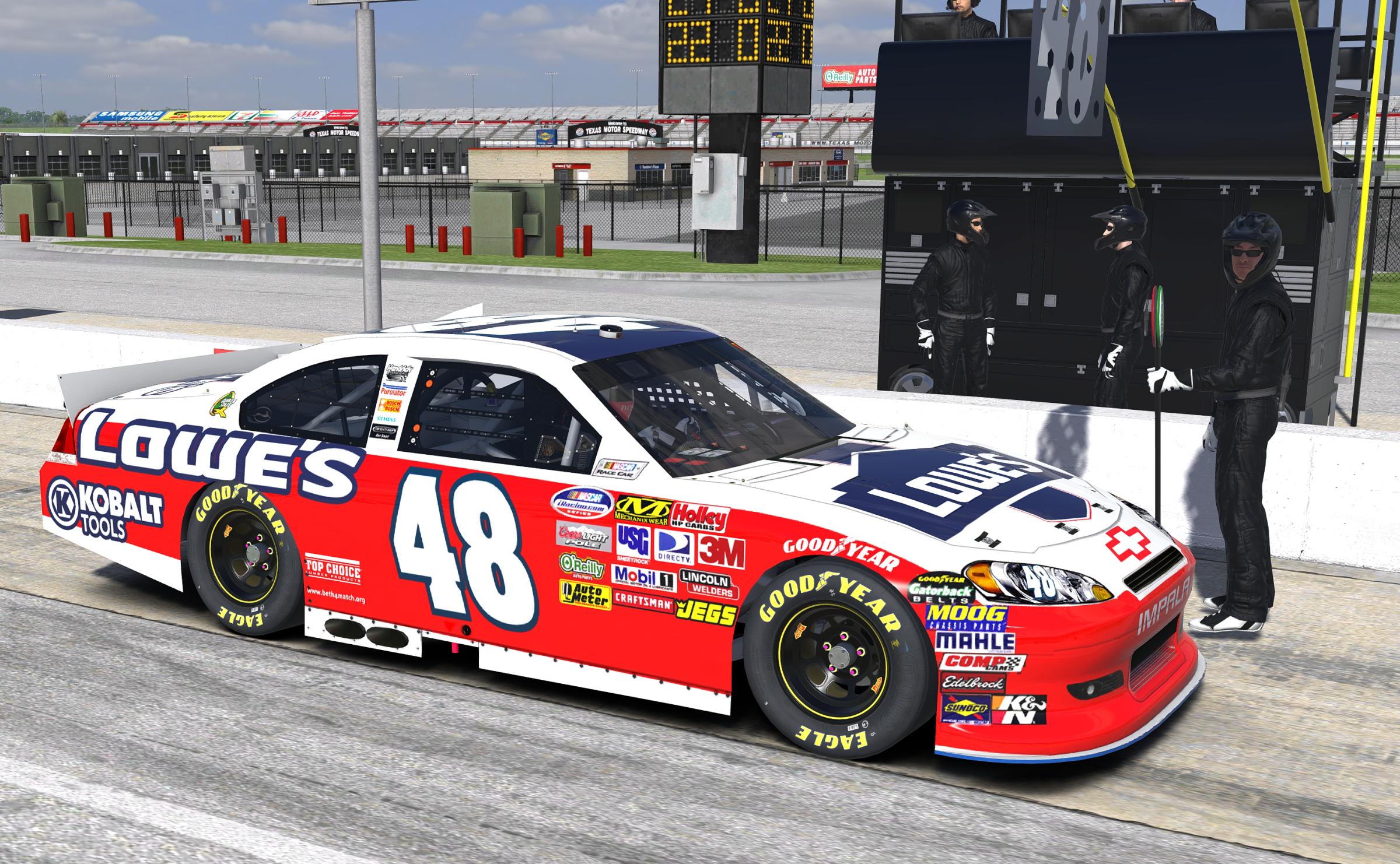 2012 JIMMIE JOHNSON SPRINT ALL STAR Chevrolet Impala Class A REPLICA by ...