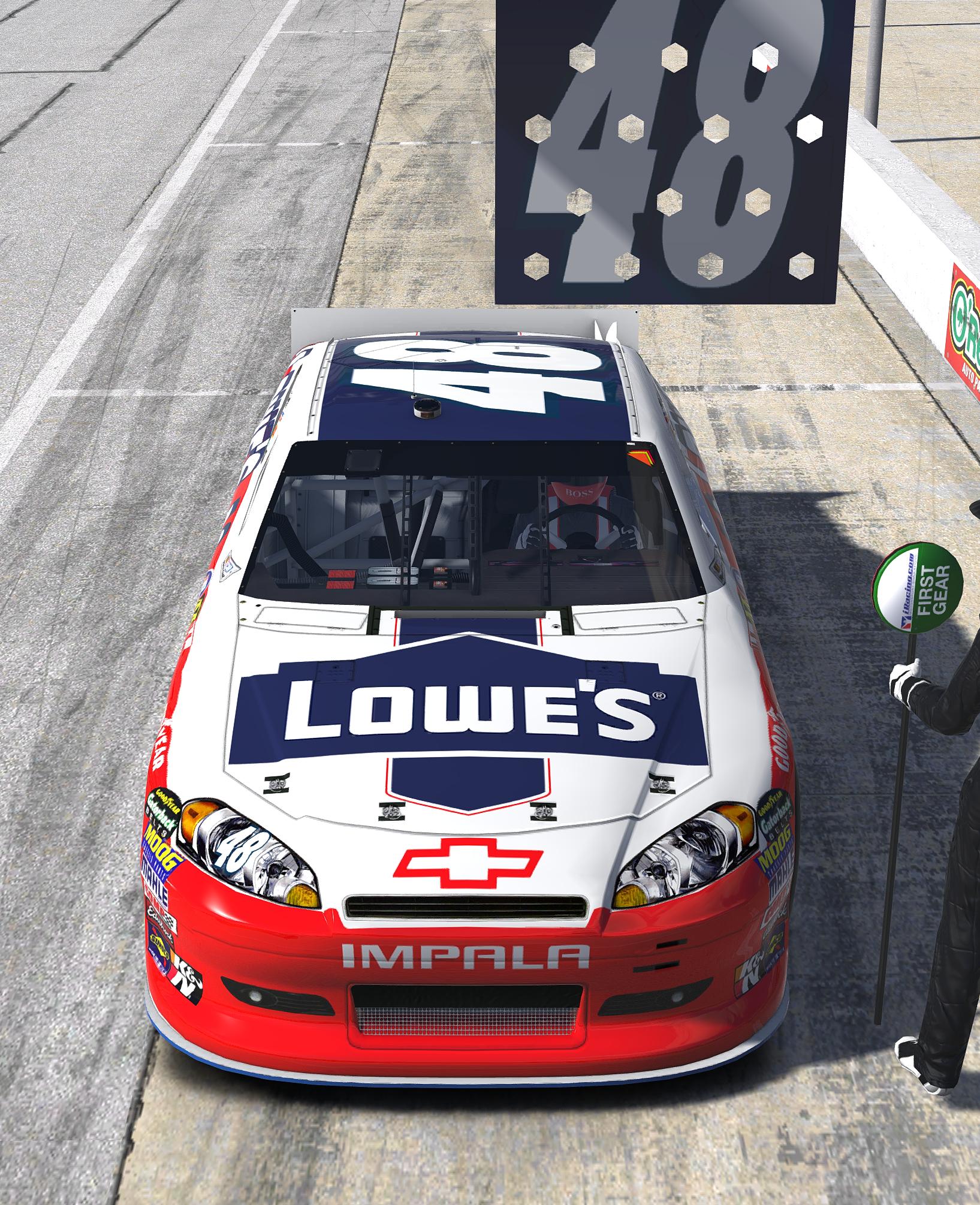 2012 JIMMIE JOHNSON SPRINT ALL STAR Chevrolet Impala Class A REPLICA by ...