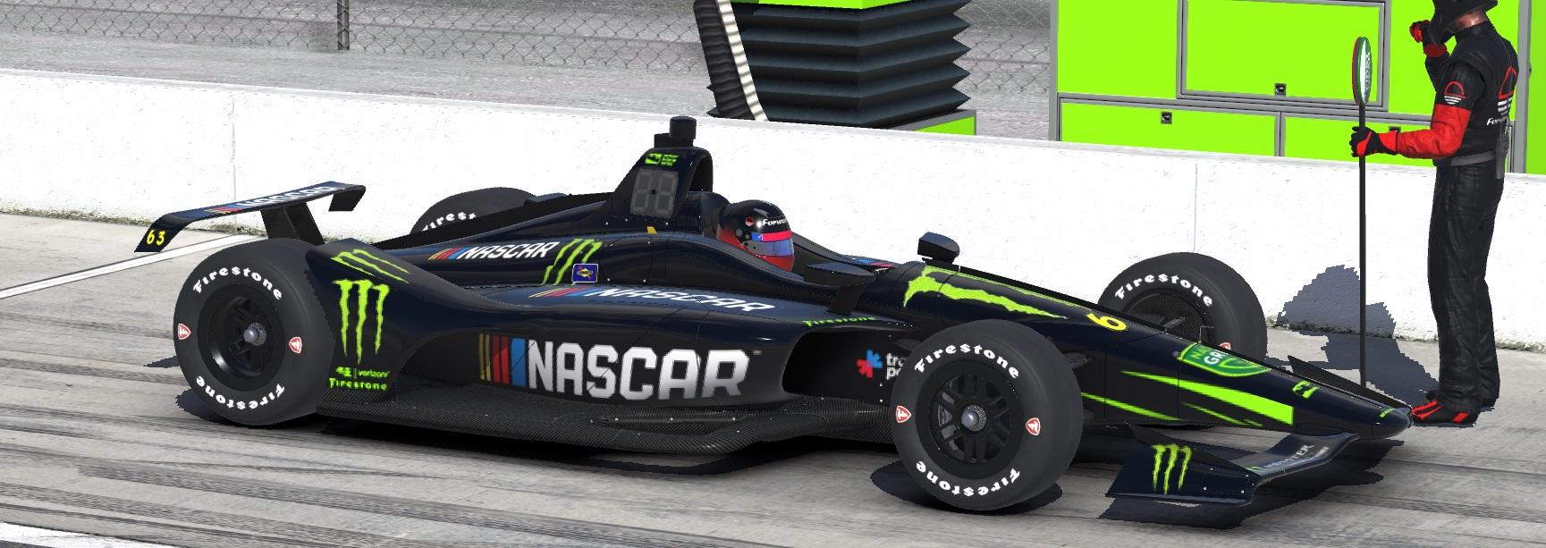 Monster Energy Cup NASCAR Indy Car by John Rubino - Trading Paints