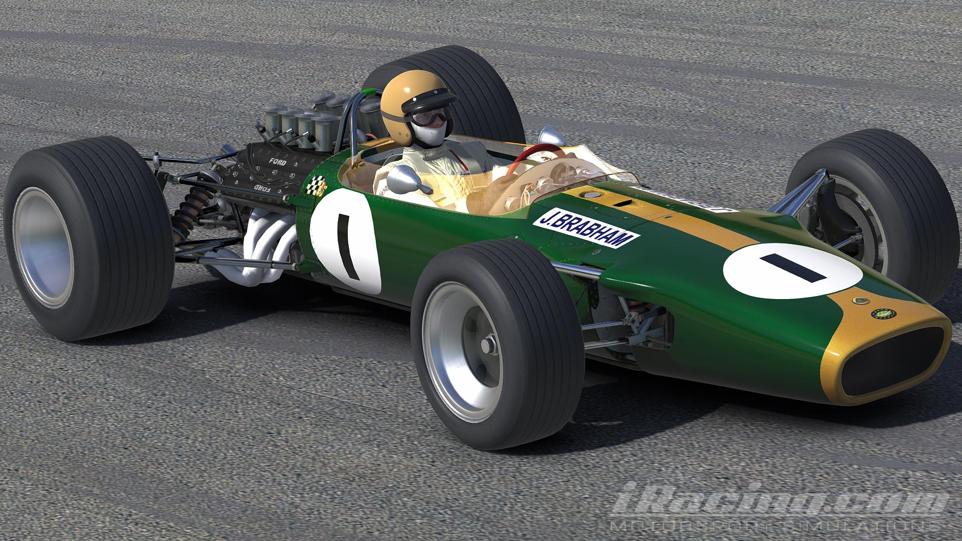 Jack Brabham - Brabham inspired Lotus 49 by Simon J Shaw - Trading Paints