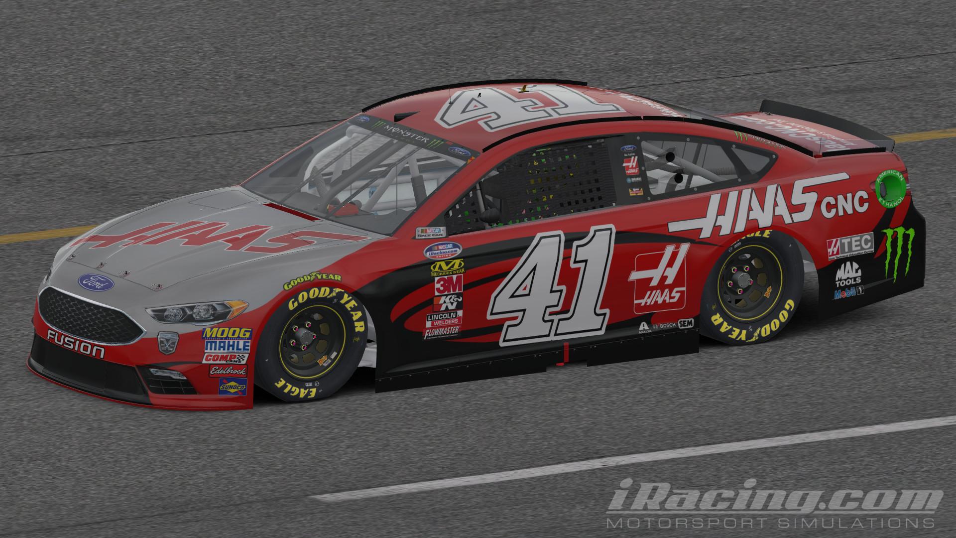 HAAS CNC 2018 Throwback by Scott Pierchorowicz - Trading Paints