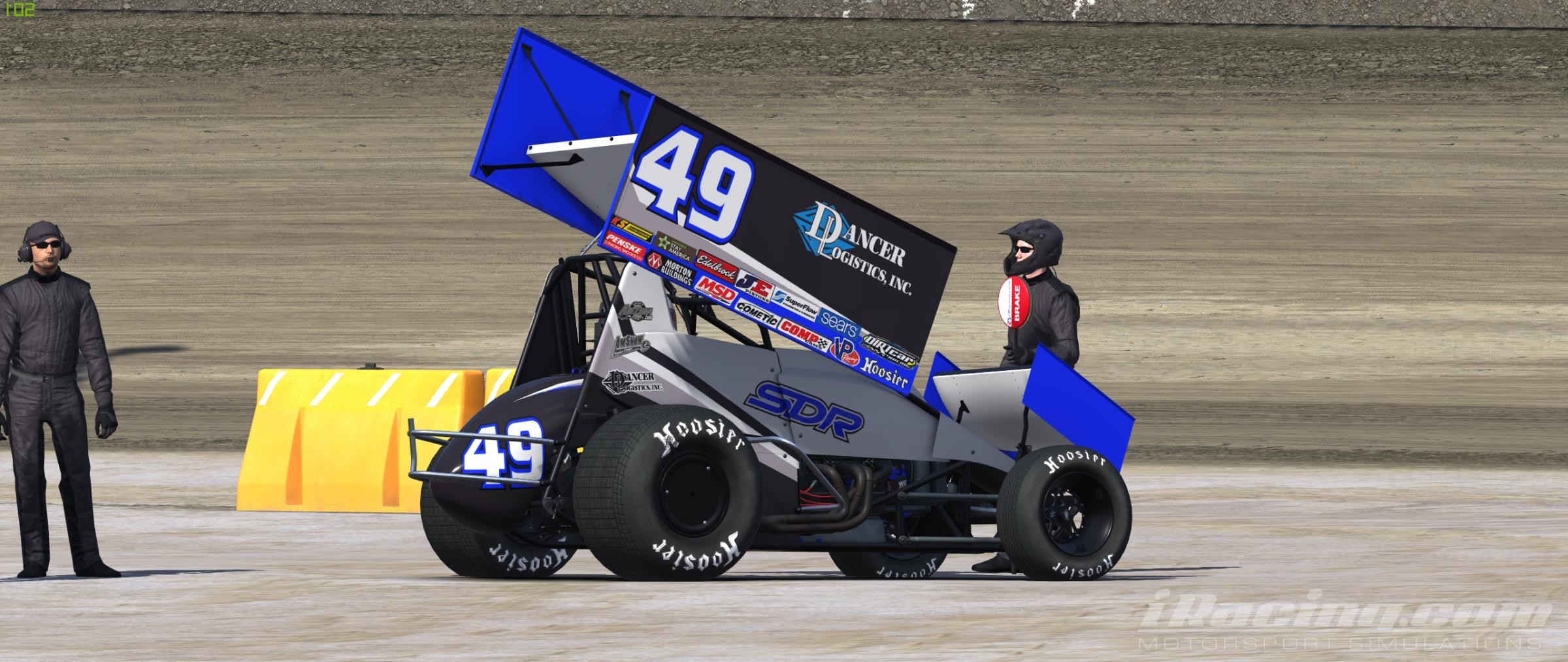 Shawn Dancer Racing Sprint Car by Dylan Schiebel - Trading Paints