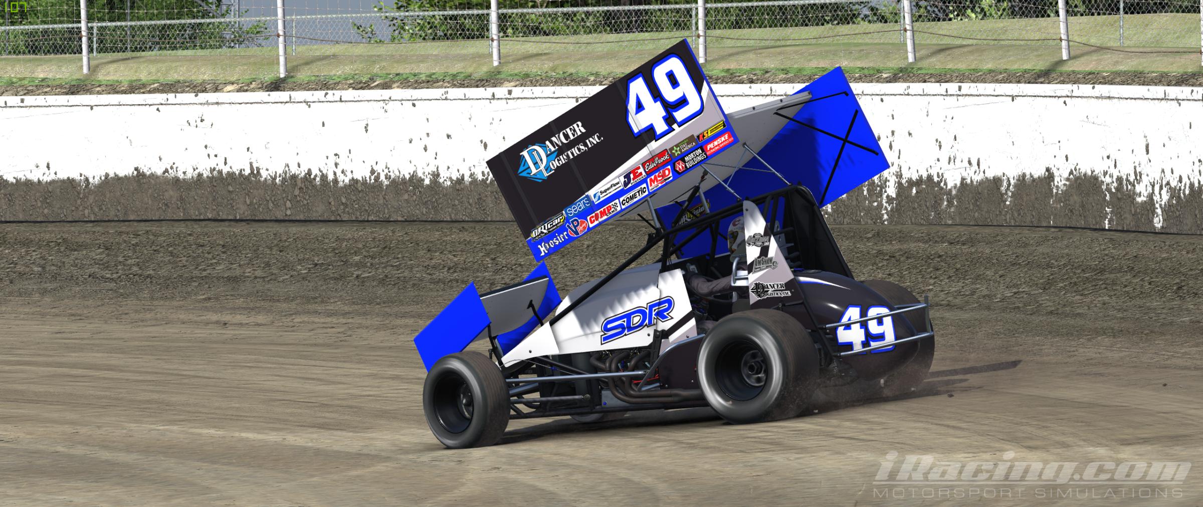 Shawn Dancer Racing Sprint Car by Dylan Schiebel - Trading Paints