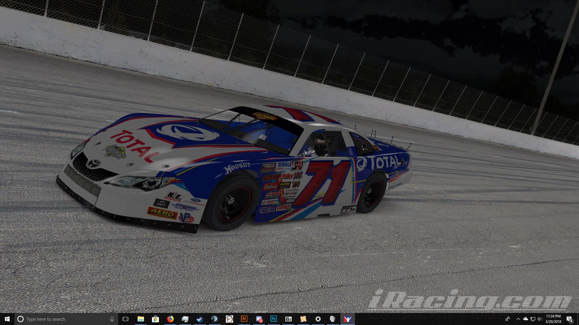 Dawson Fletcher - Total Lubricants - CARS Esports Tour Super Late Model ...