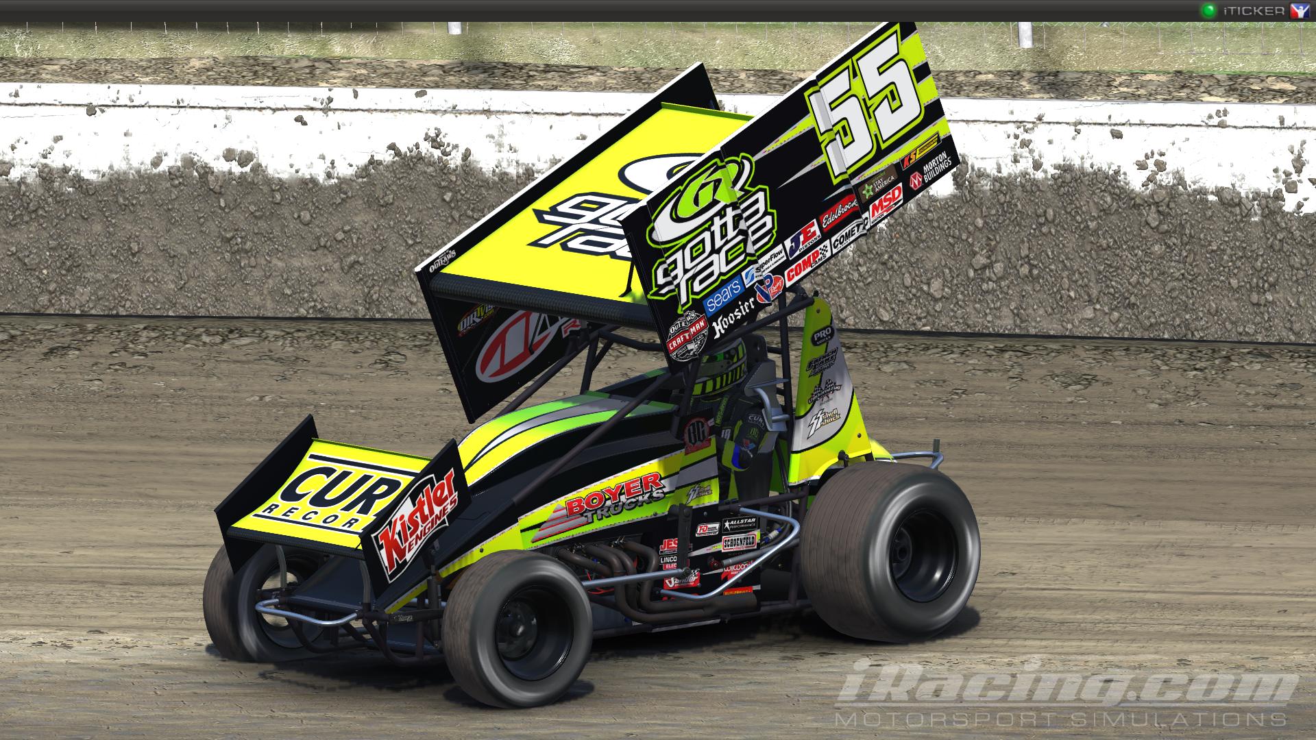 Gotta Race Sprint by Jake Boyer - Trading Paints