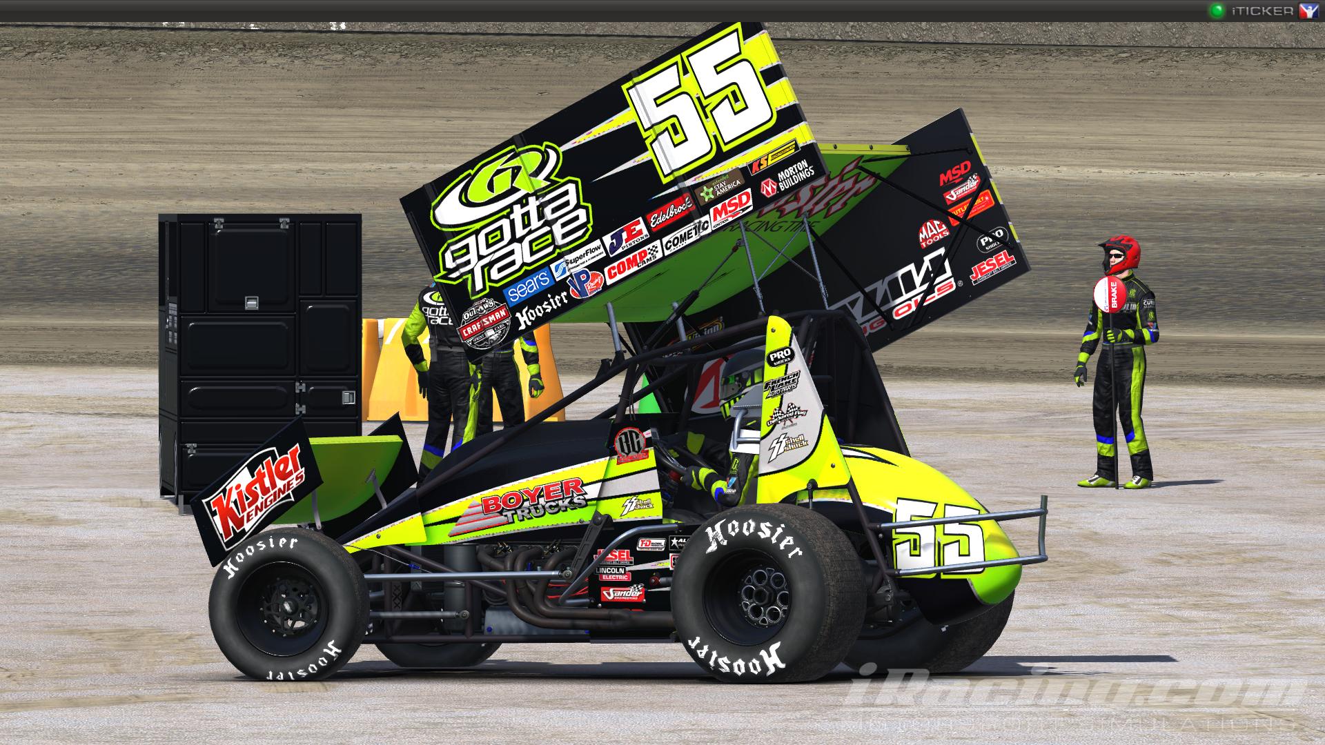 Gotta Race Sprint by Jake Boyer - Trading Paints