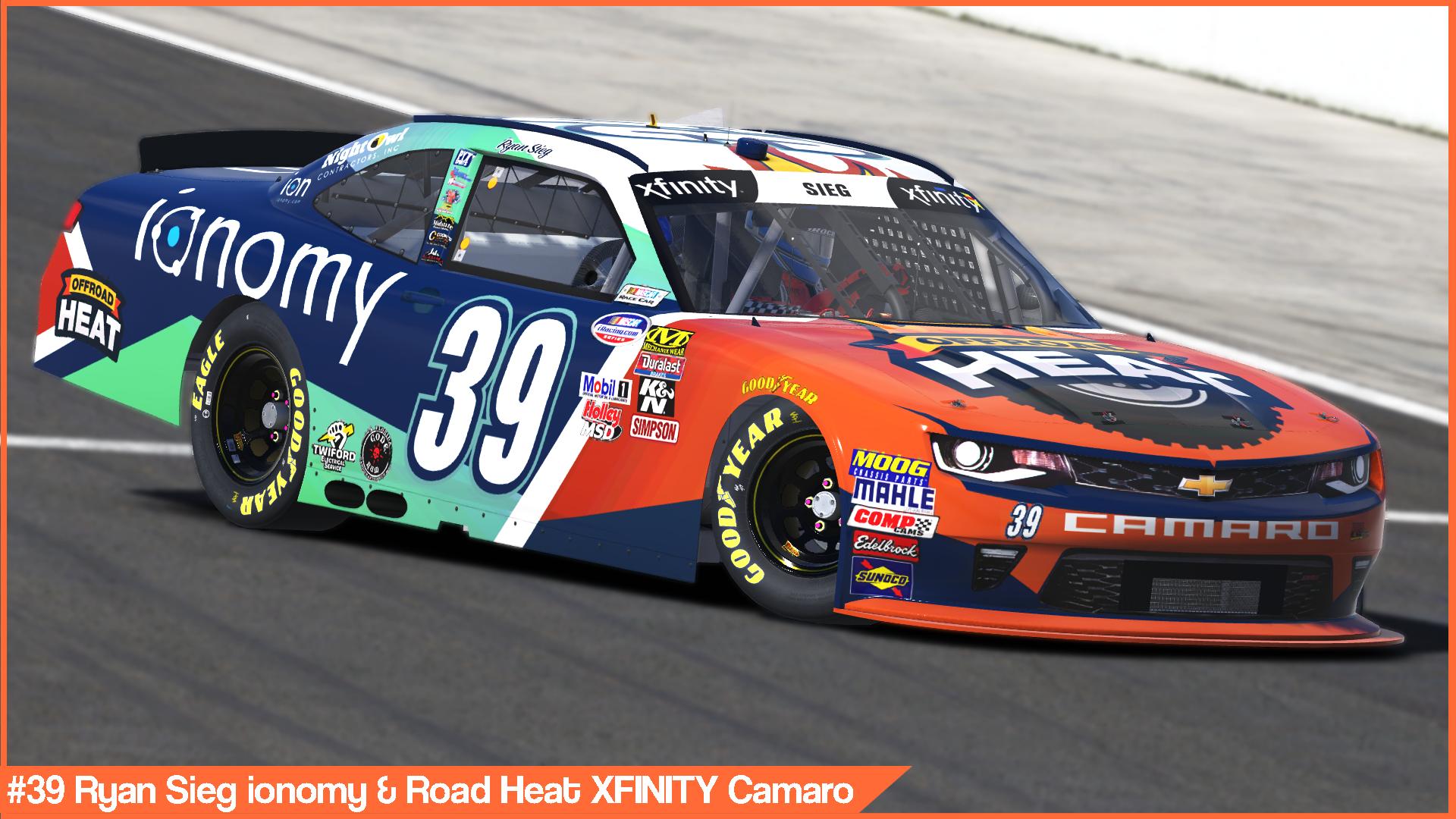 #39 Ryan Sieg XFINITY Camaro 2018 by Sergio Hernando - Trading Paints