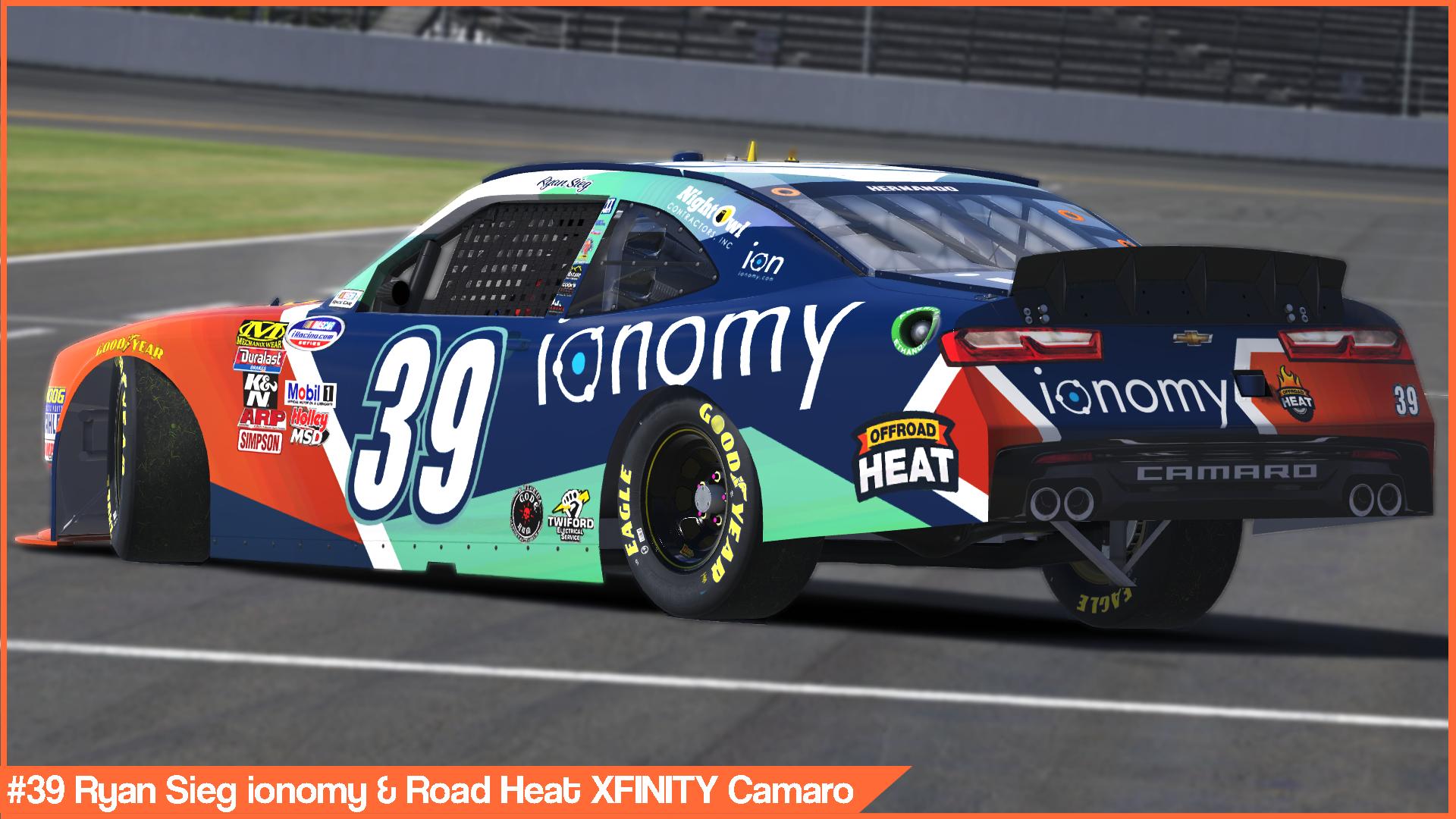 #39 Ryan Sieg XFINITY Camaro 2018 by Sergio Hernando - Trading Paints